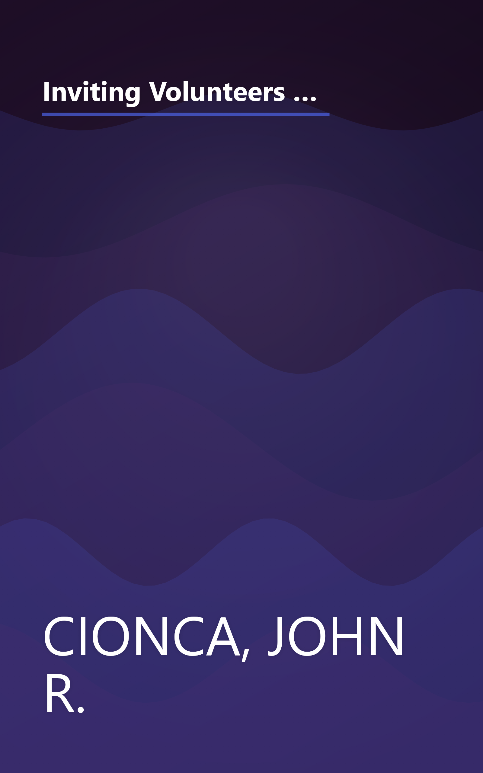 Inviting Volunteers To Minister: Stories And Strategies From Seven Effecctive Churches (Strategies & Resources) book cover