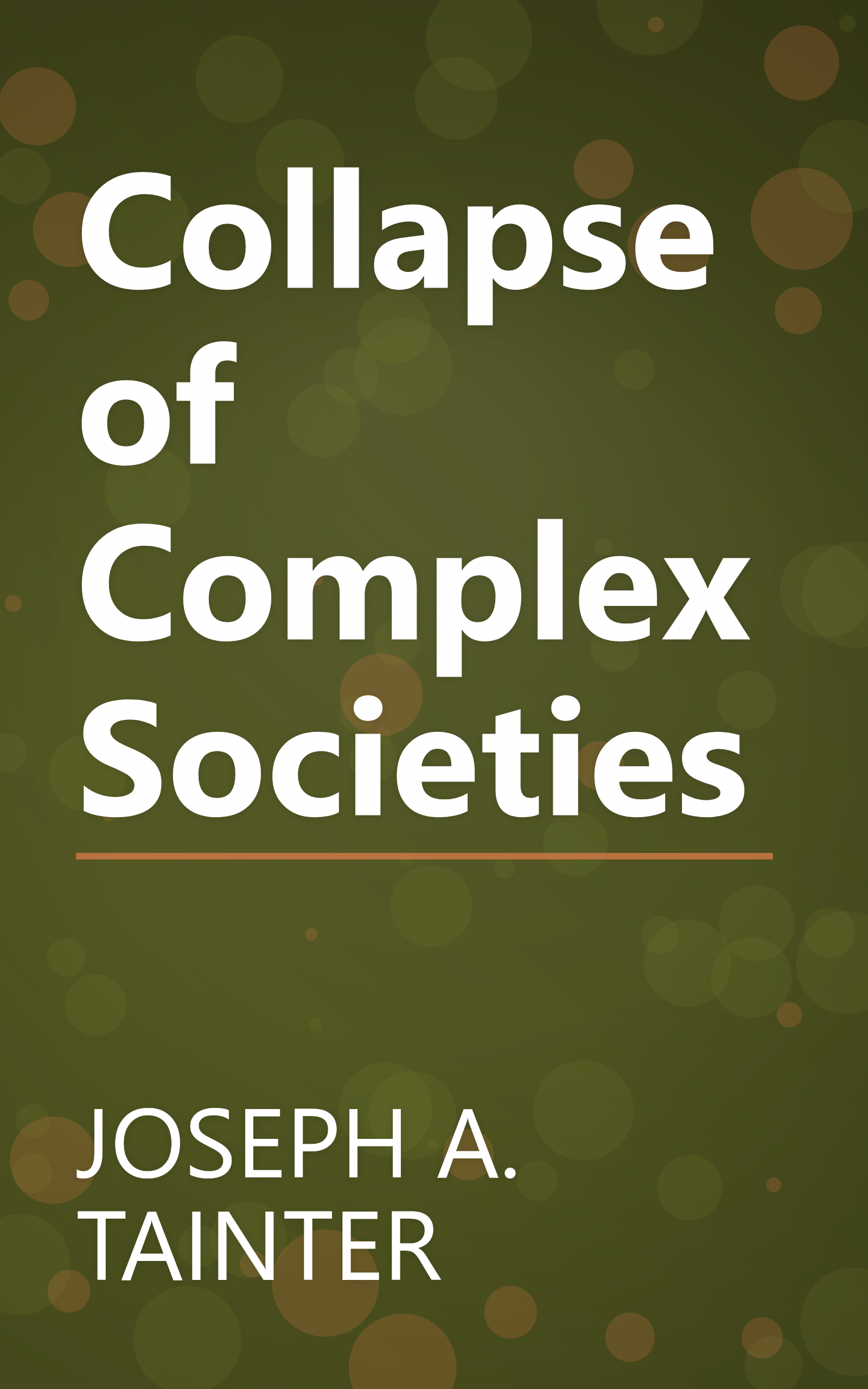 Collapse of Complex Societies book cover