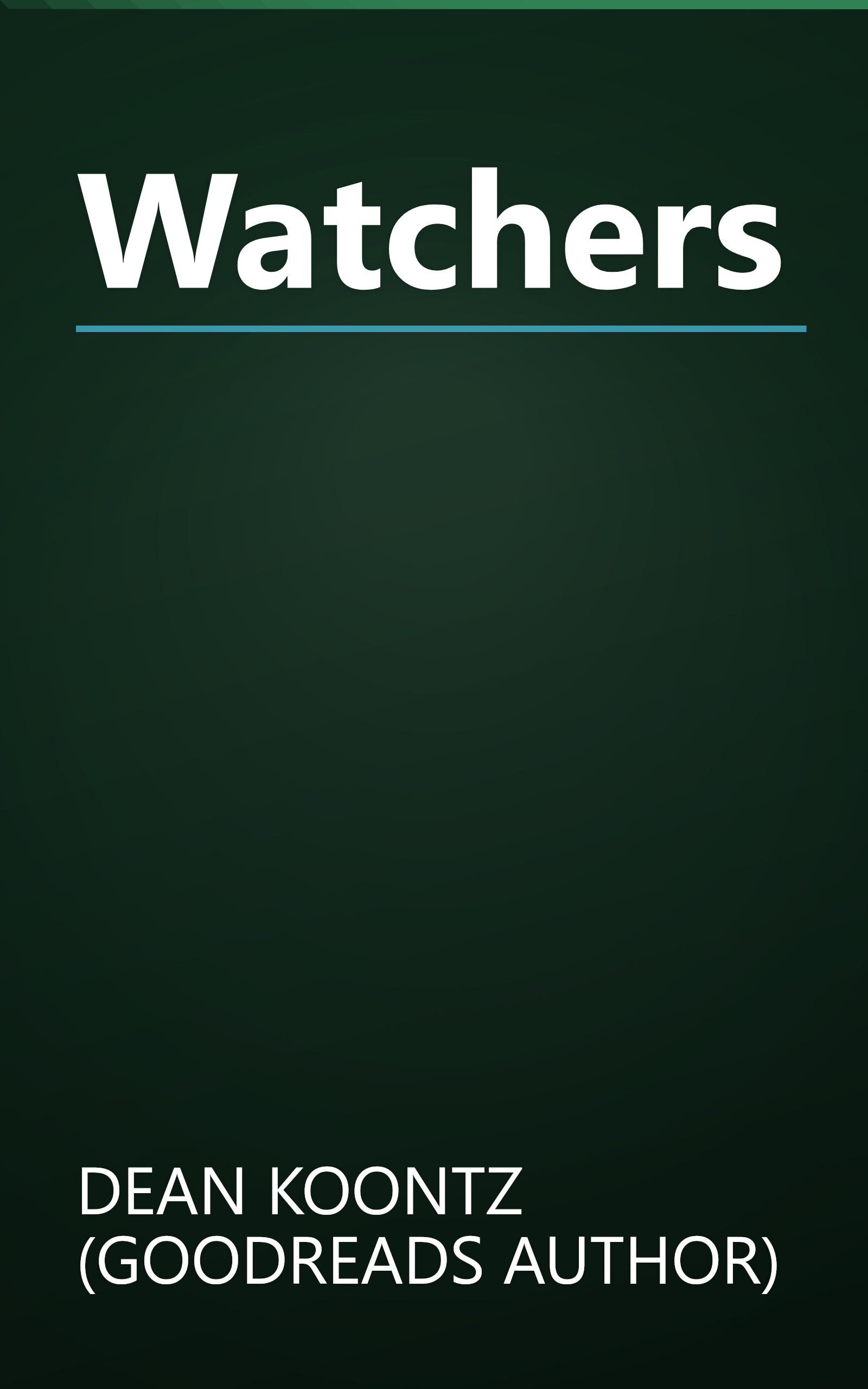 Watchers book cover