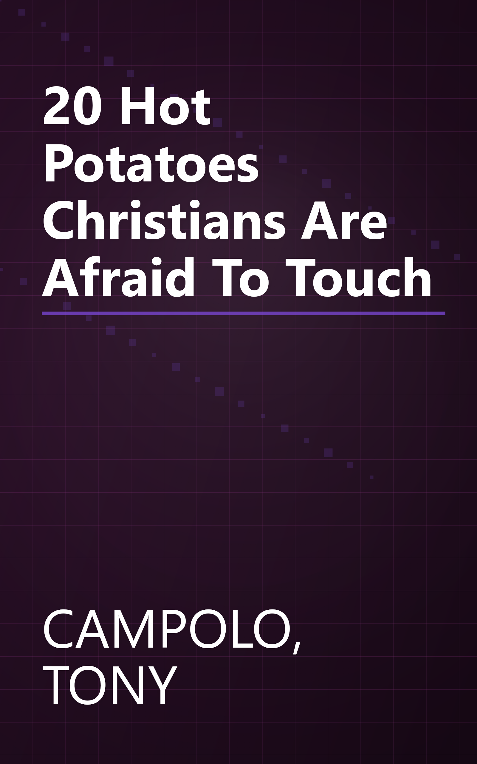 20 Hot Potatoes Christians Are Afraid To Touch book cover