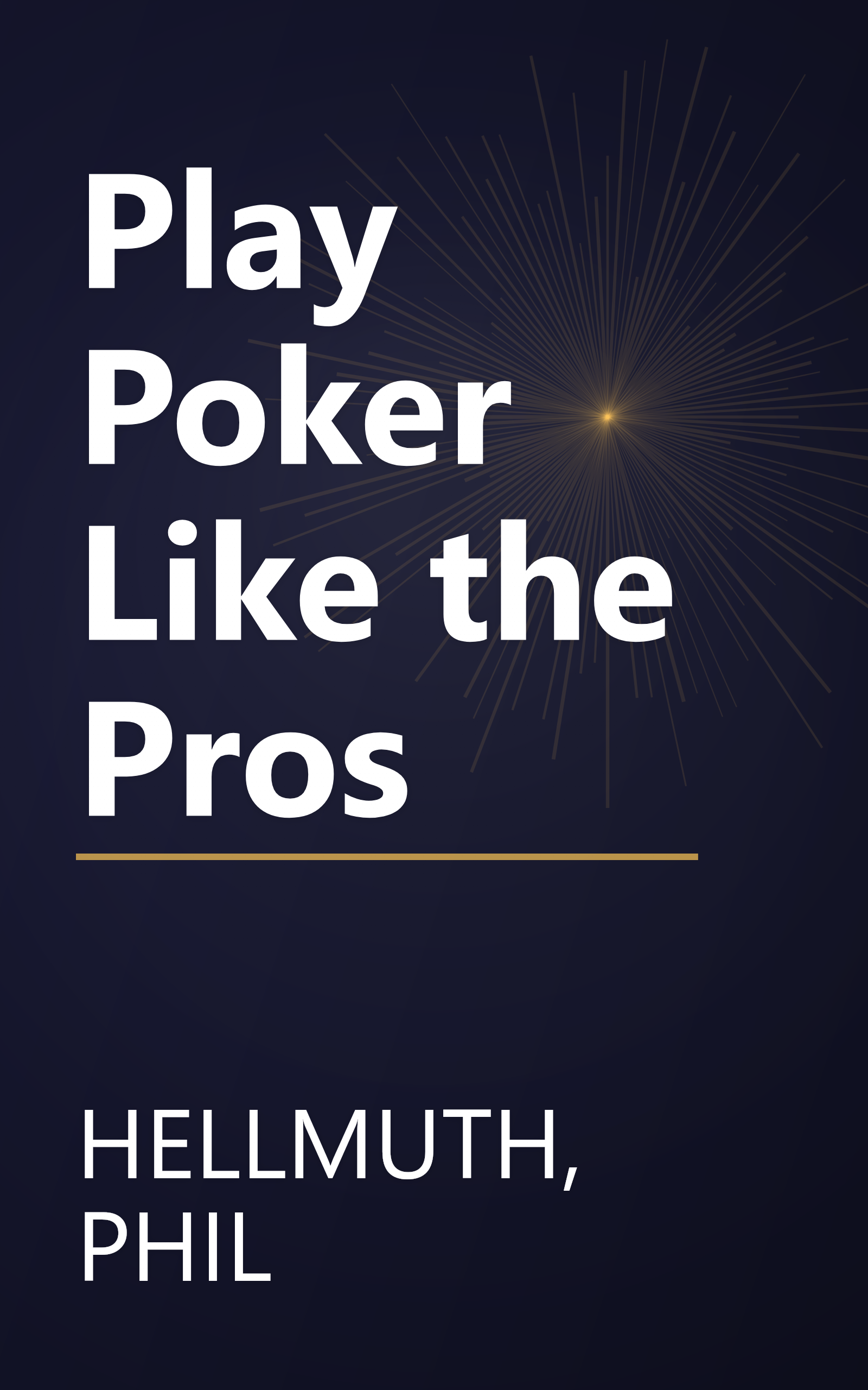 Play Poker Like the Pros book cover