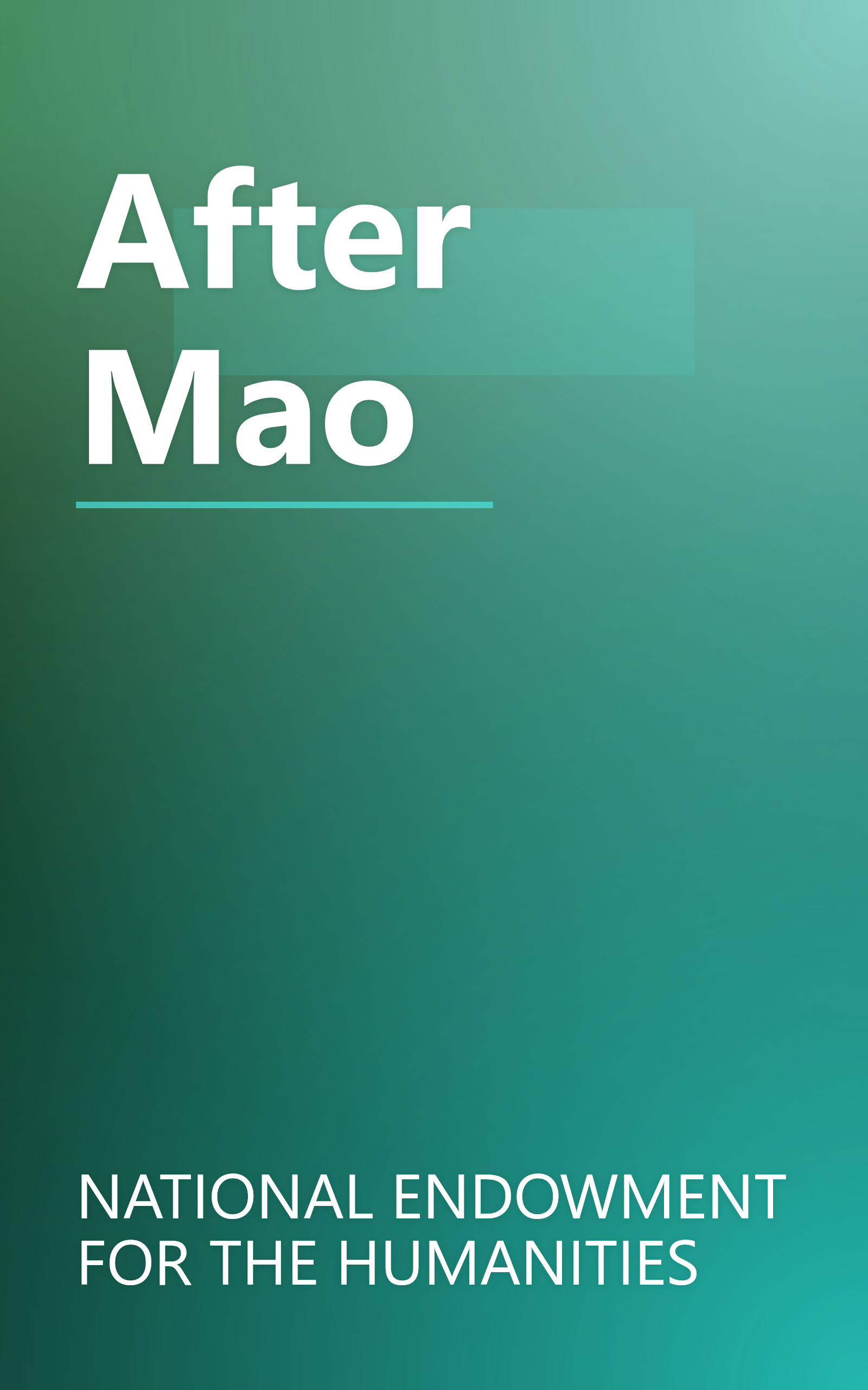 After Mao book cover