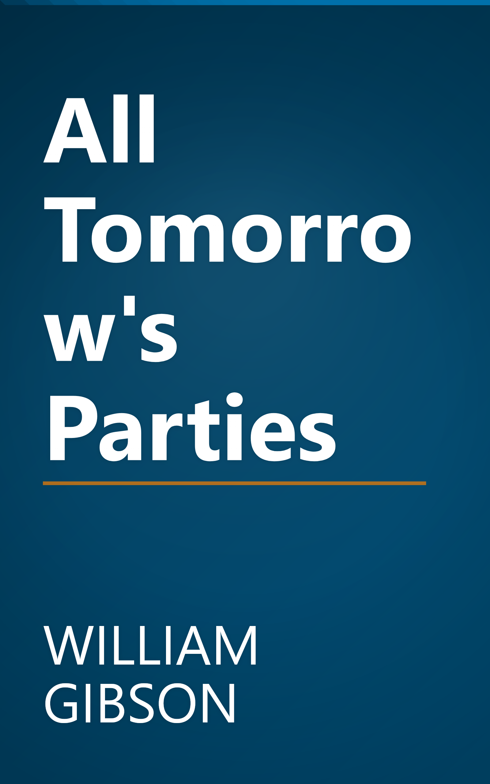 All Tomorrow's Parties book cover