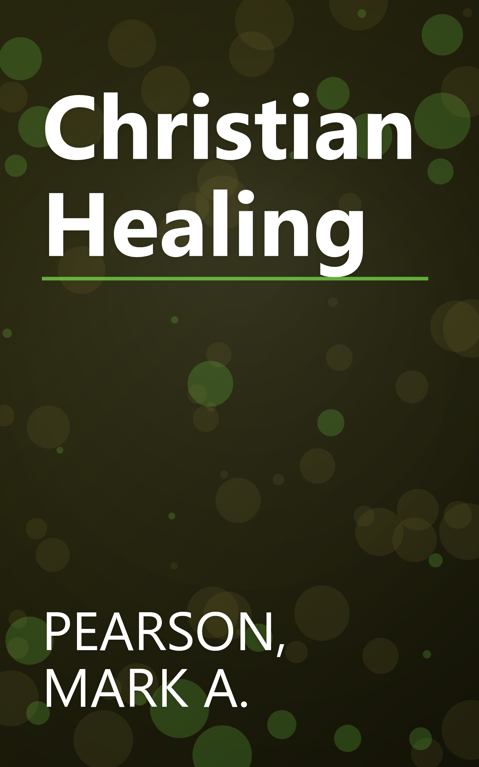 Christian Healing book cover