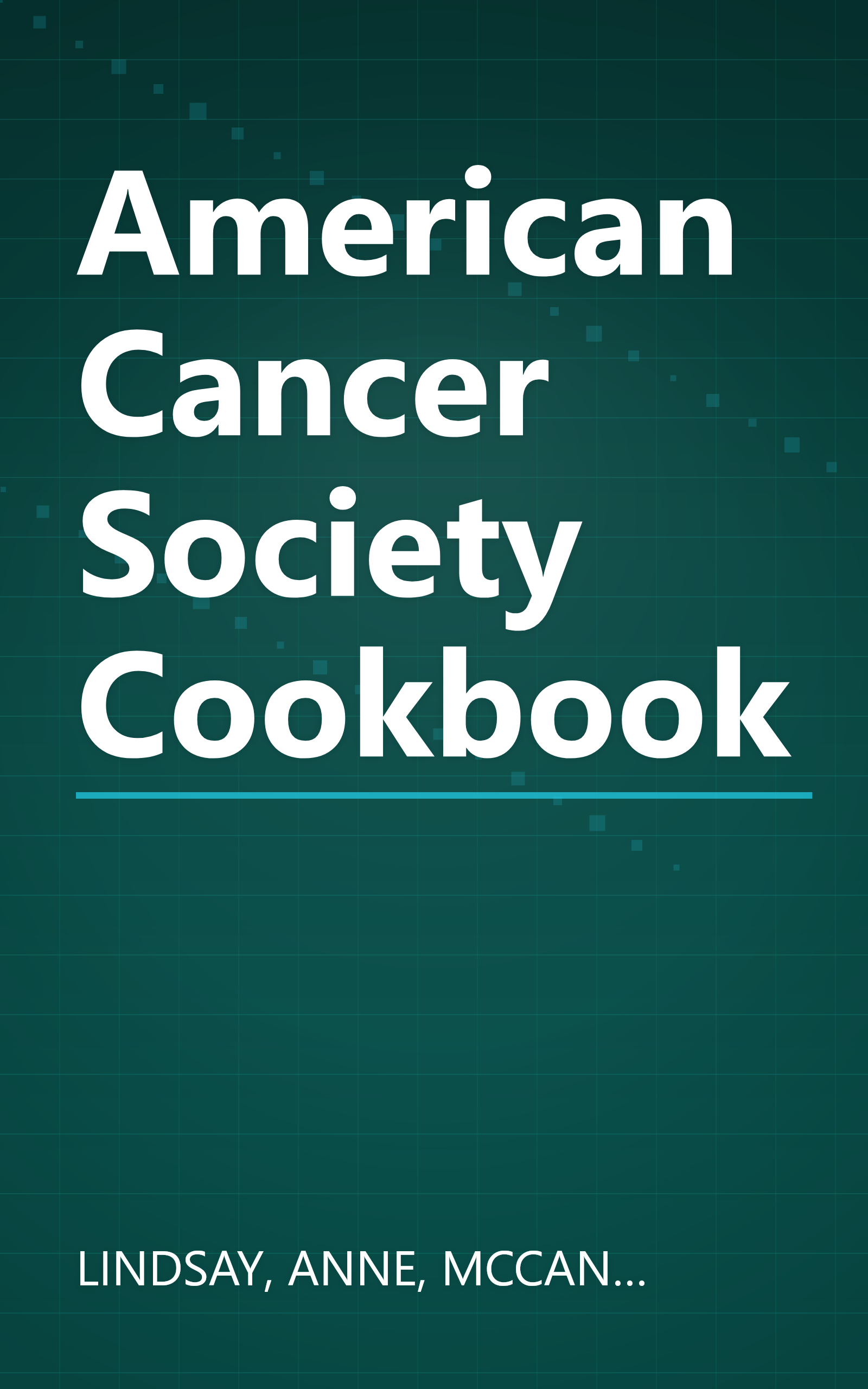 American Cancer Society Cookbook book cover