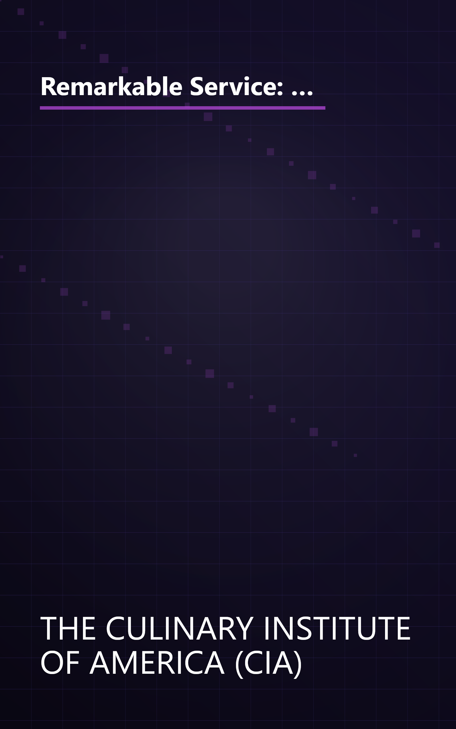 Remarkable Service: A Guide to Winning and Keeping Customers for Servers, Managers, and Restaurant Owners book cover