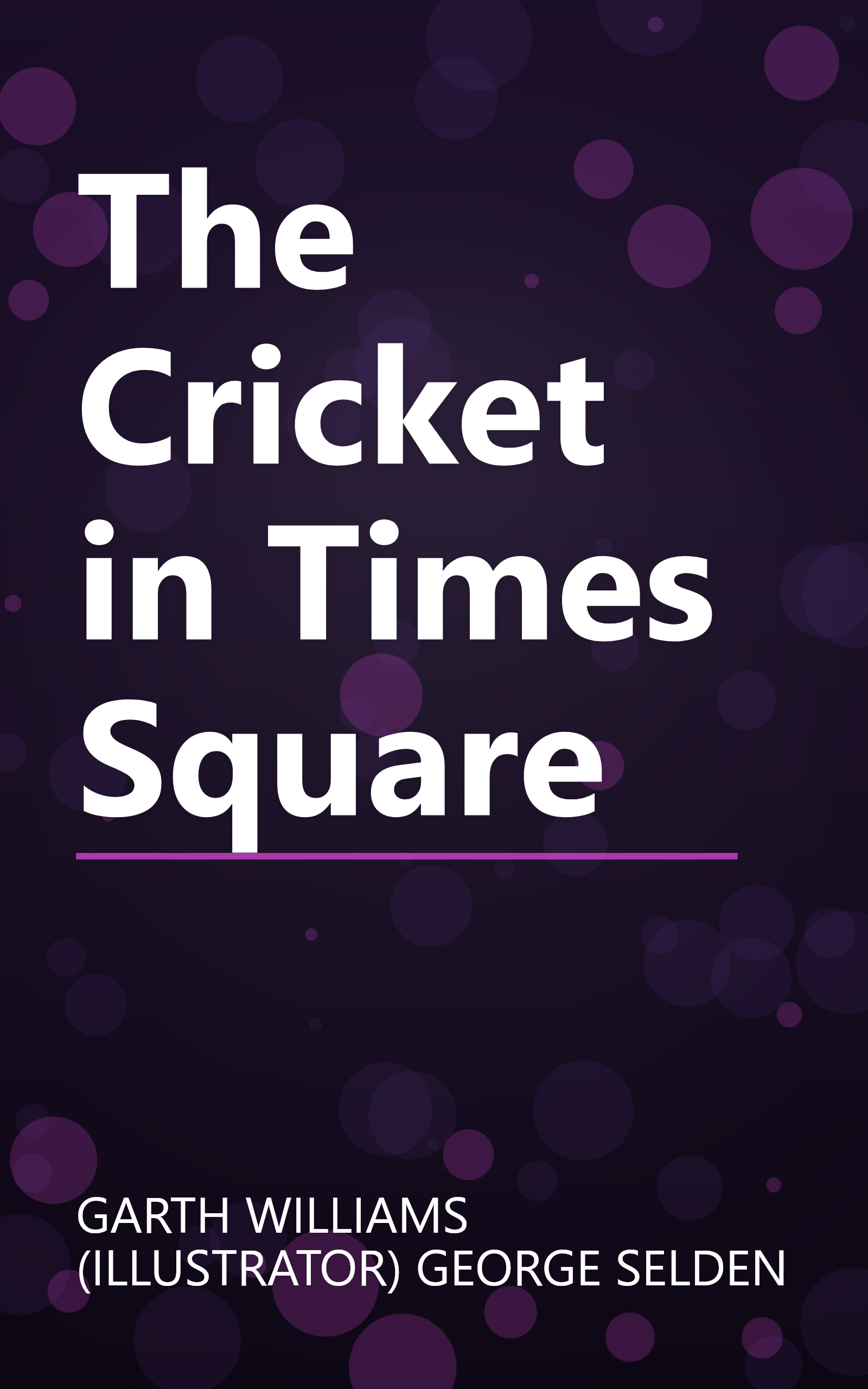 The Cricket in Times Square book cover