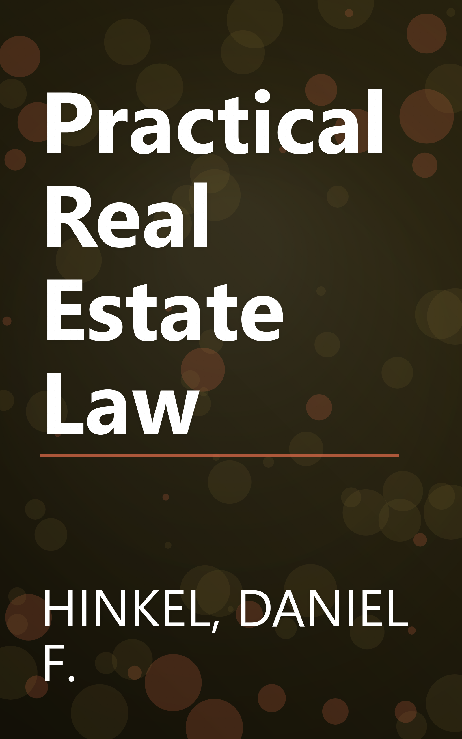 Practical Real Estate Law book cover