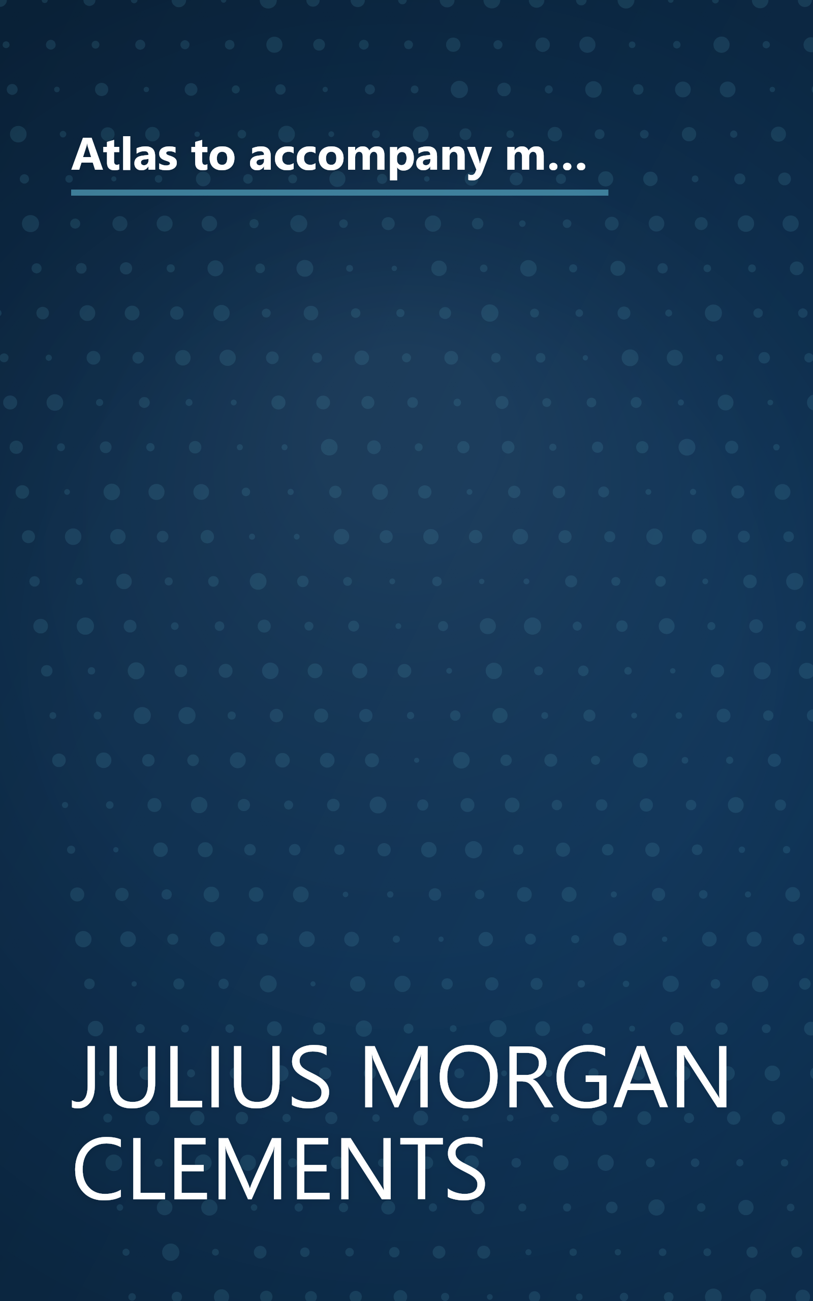 Atlas to accompany monograph XLV on the Vermilion iron-bearing district of Minnesota (Geological Survey monographs) book cover