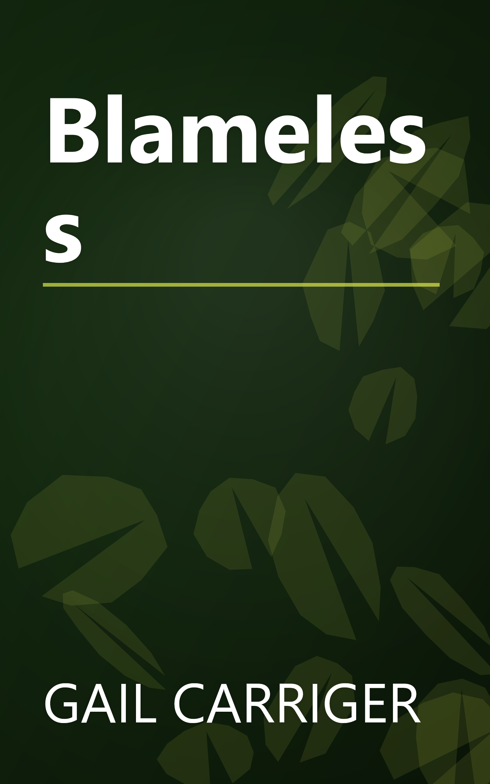 Blameless book cover