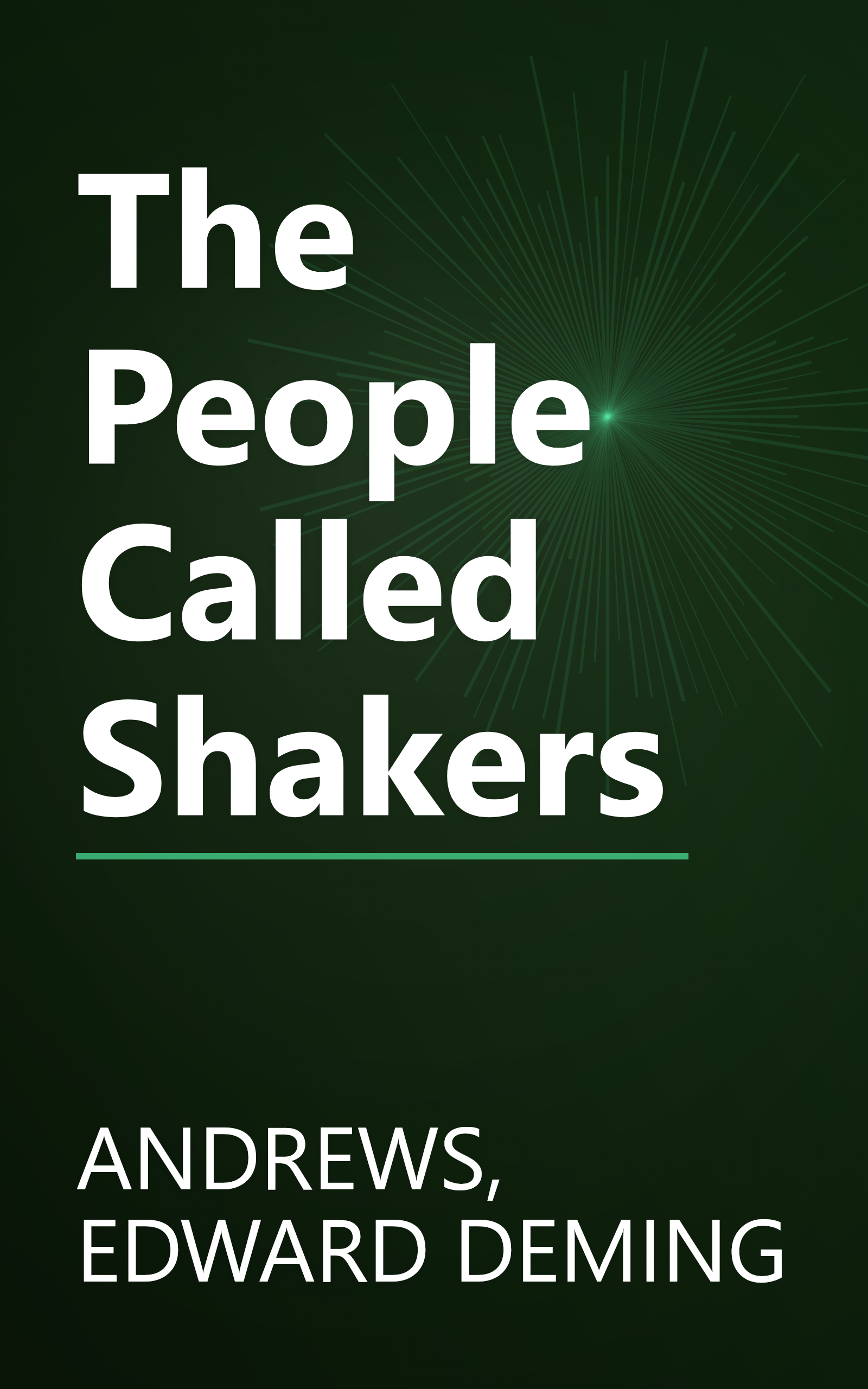 The People Called Shakers book cover