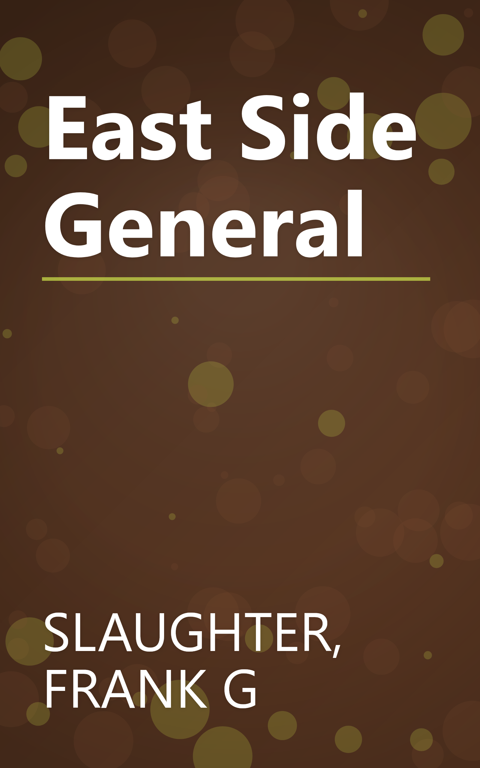 East Side General book cover