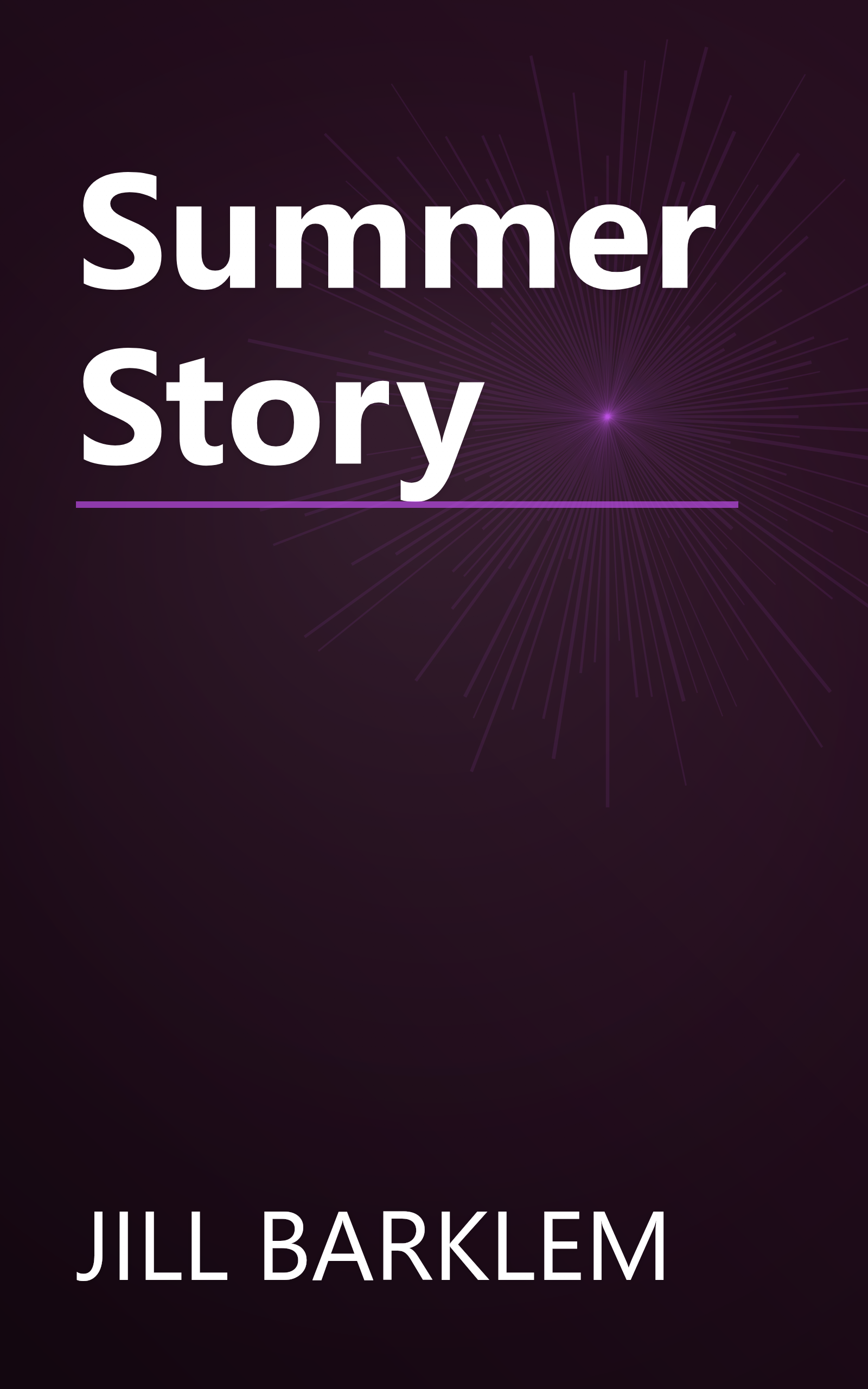 Summer Story book cover