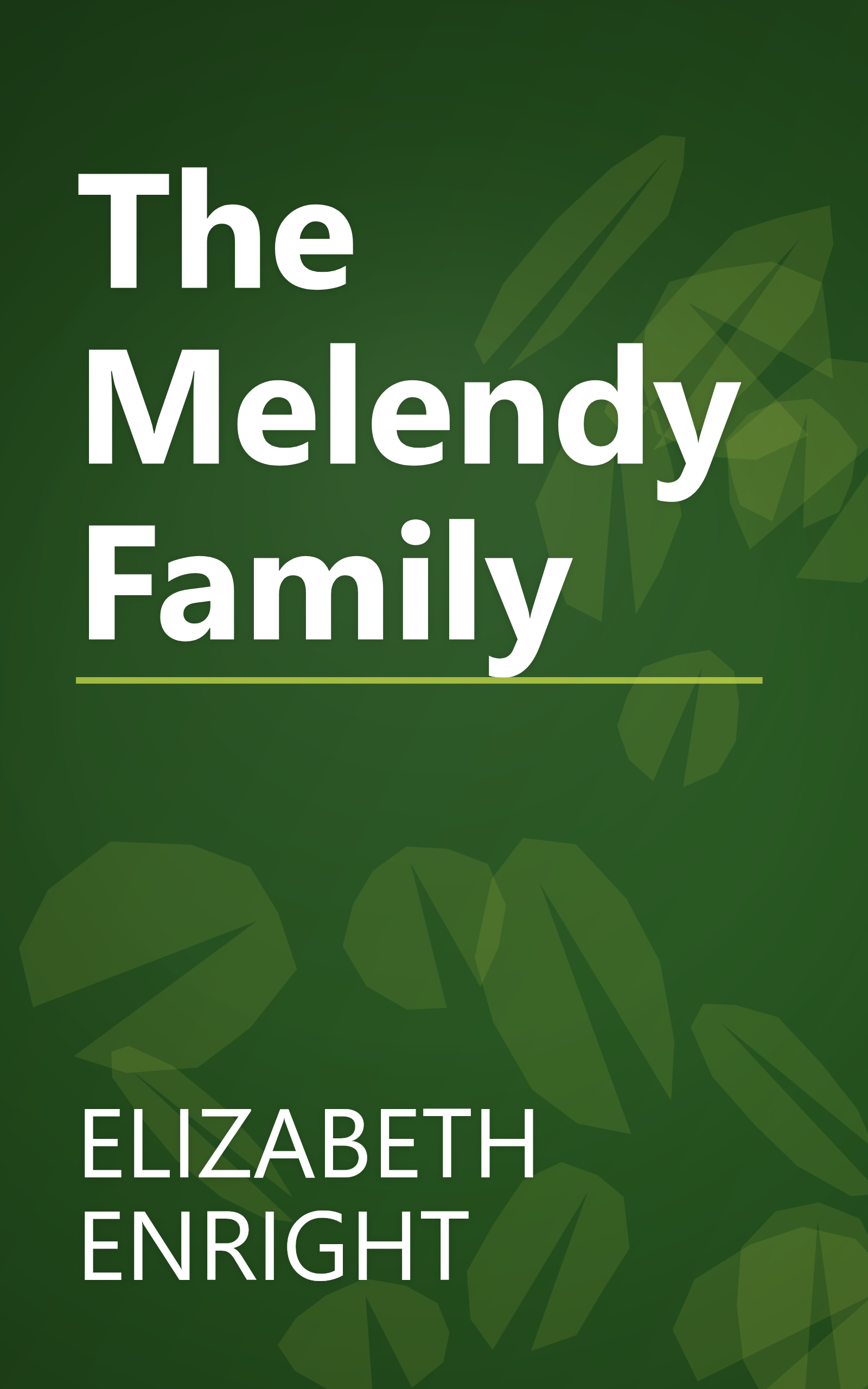 The Melendy Family book cover