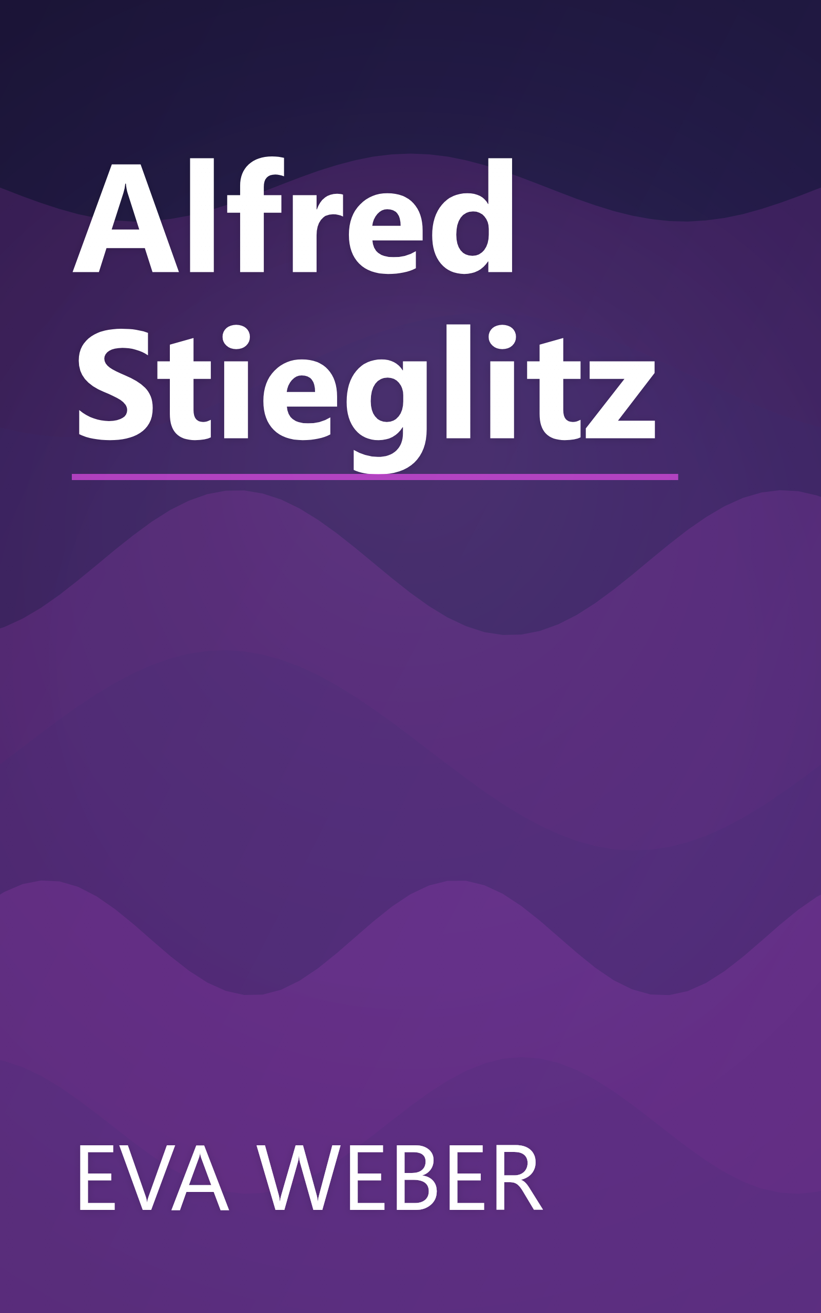 Alfred Stieglitz book cover