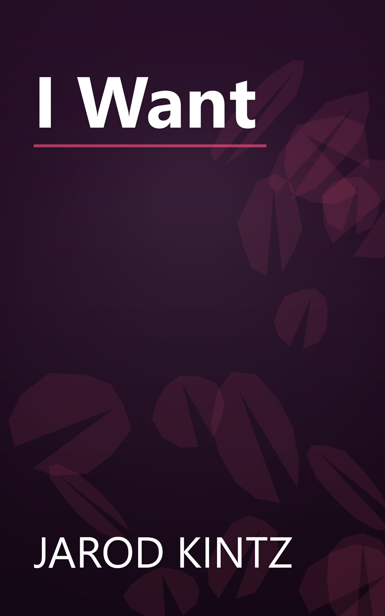 I Want book cover