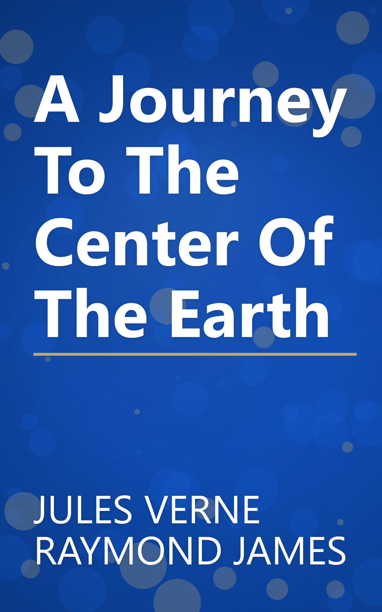A Journey To The Center Of The Earth book cover