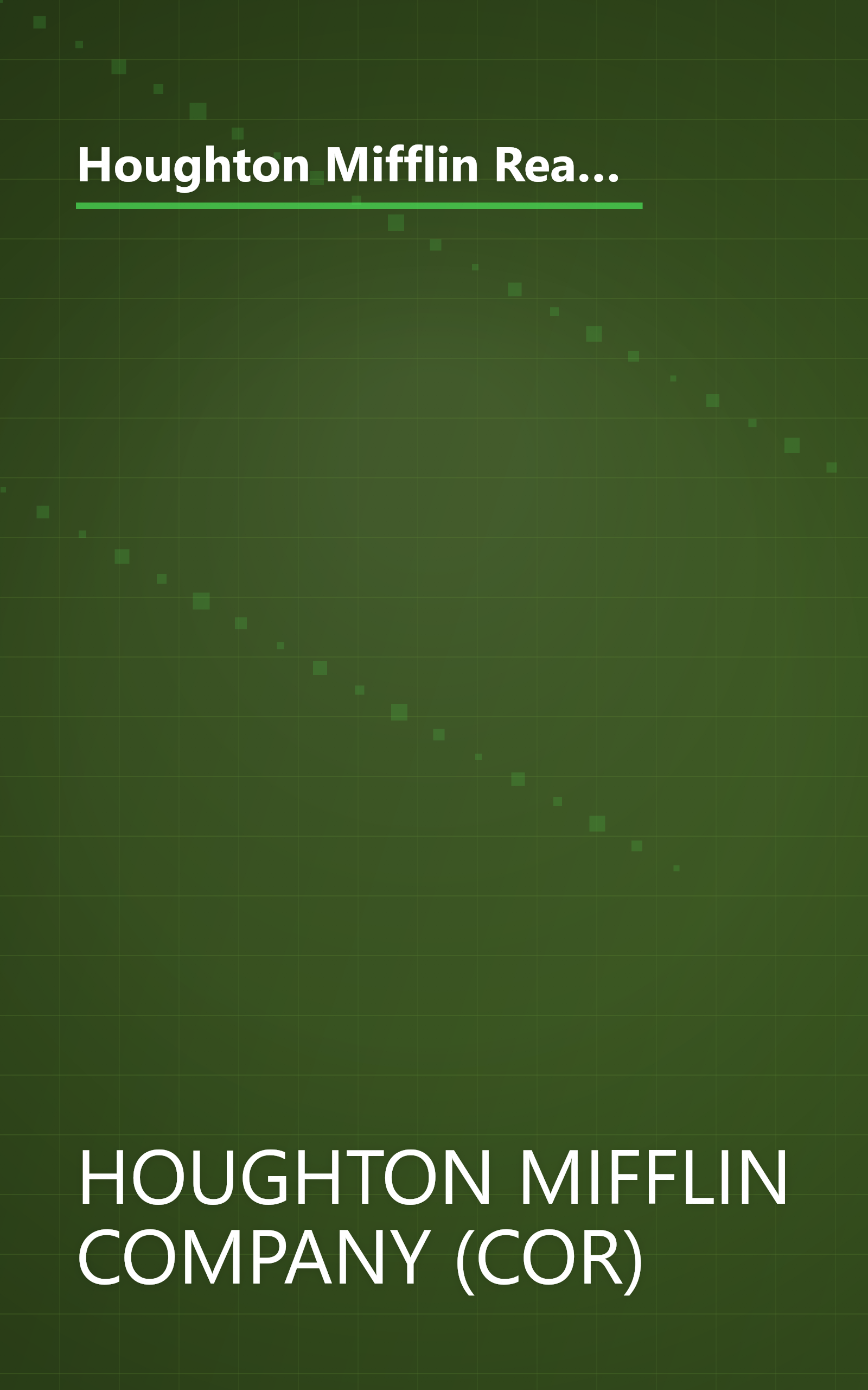 Houghton Mifflin Reading: The Nation's Choice: Theme Paperbacks, Above-Level Grade 4 Theme 3 - The Real Thief book cover