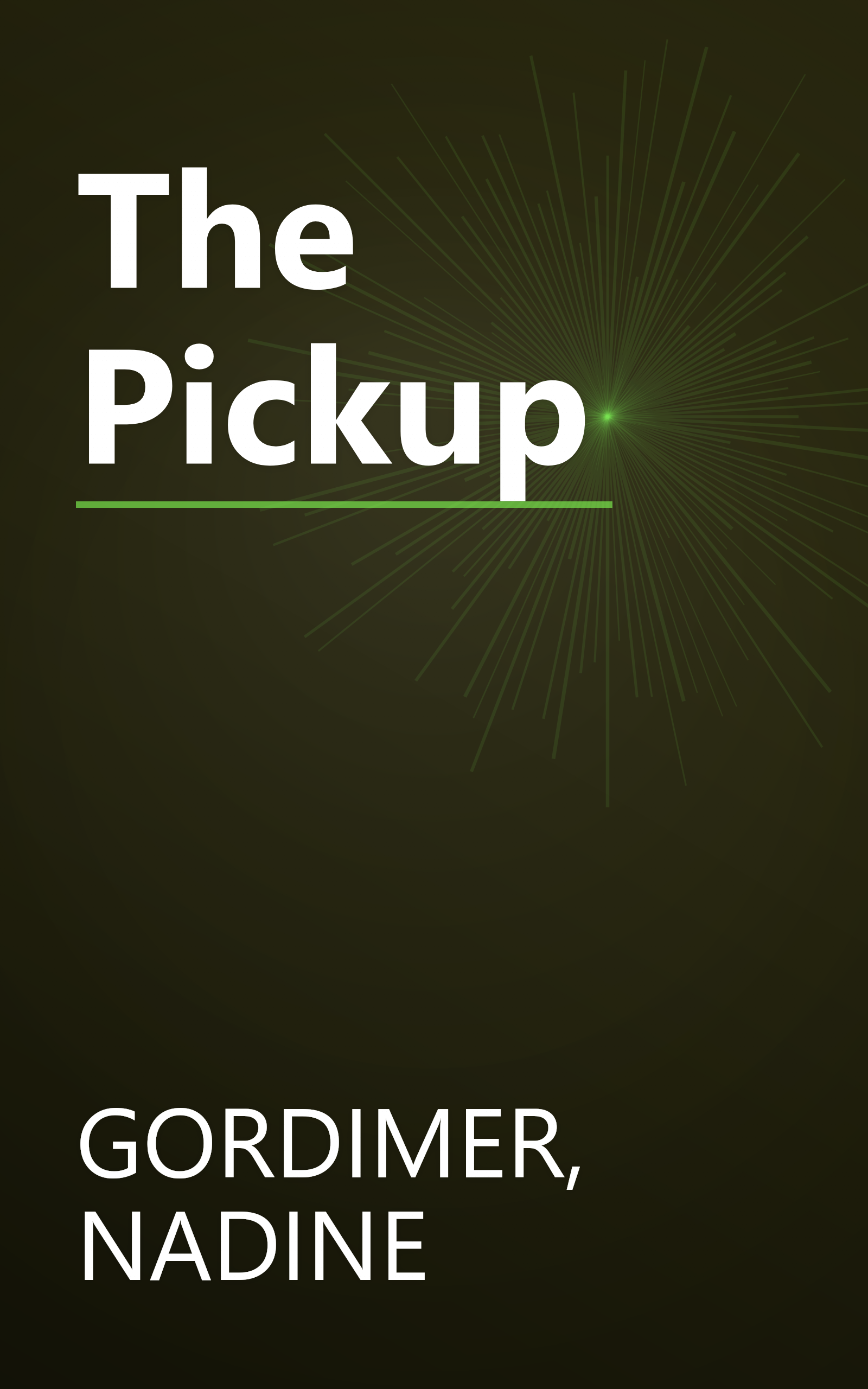 The Pickup book cover