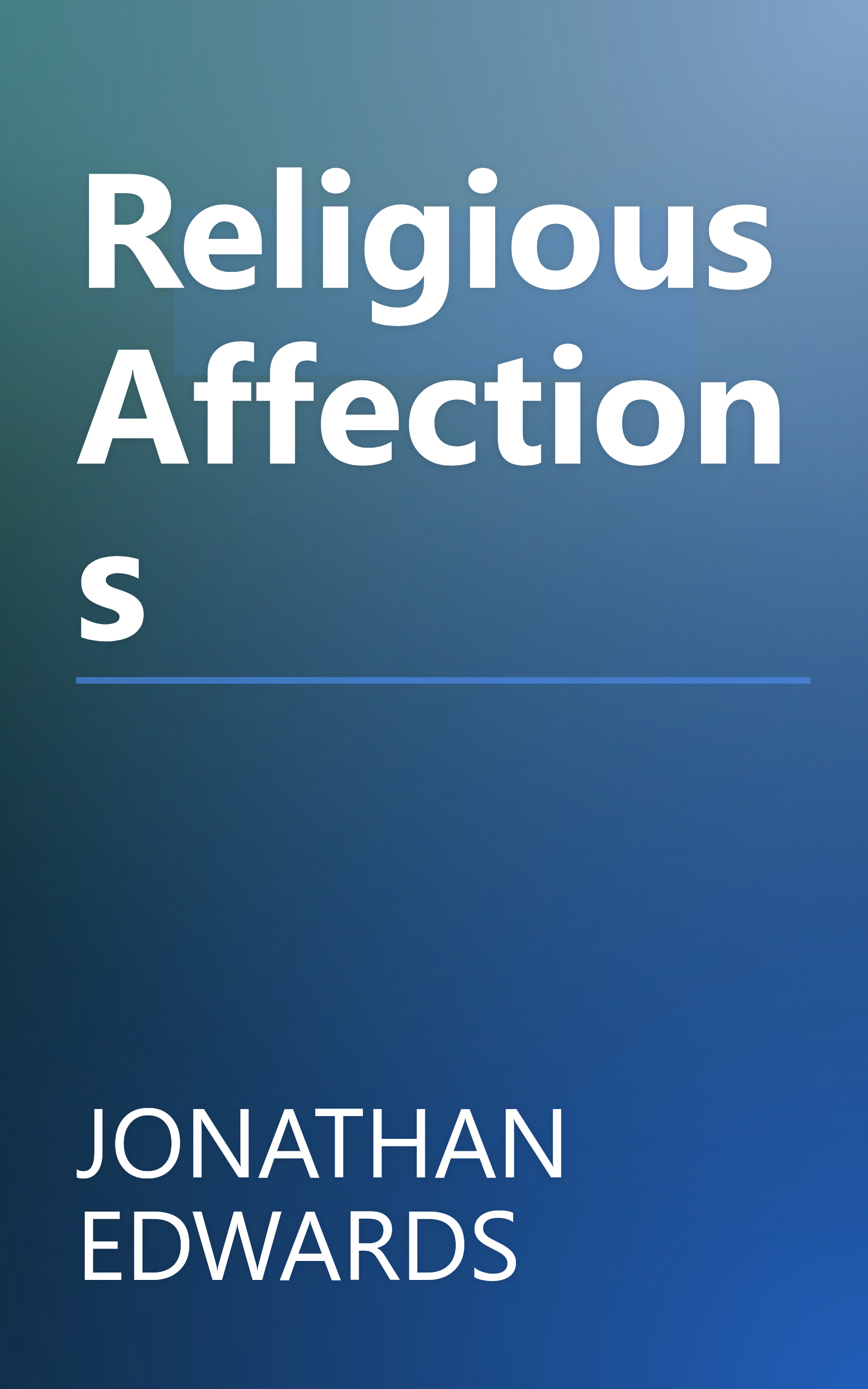 Religious Affections book cover