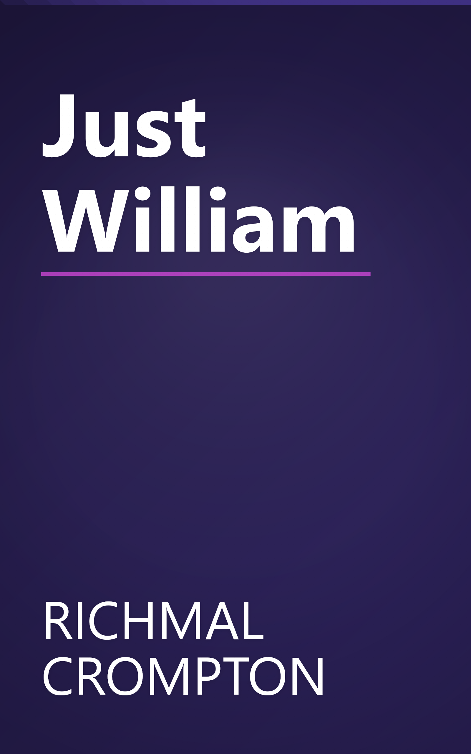 Just William book cover