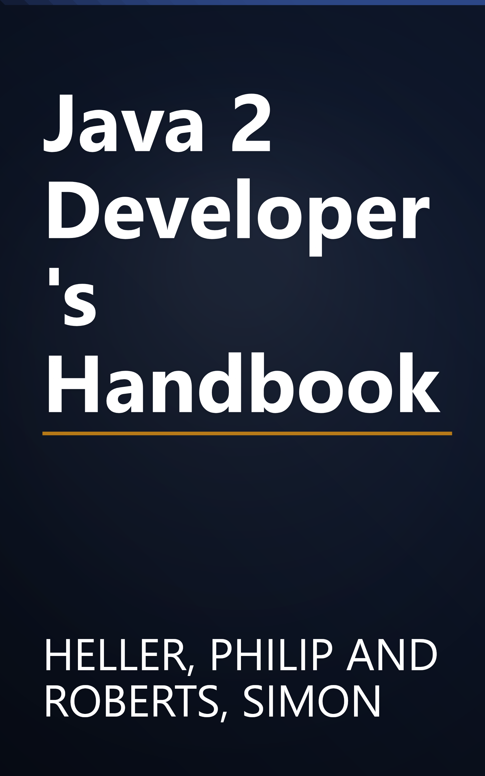 Java 2 Developer's Handbook book cover