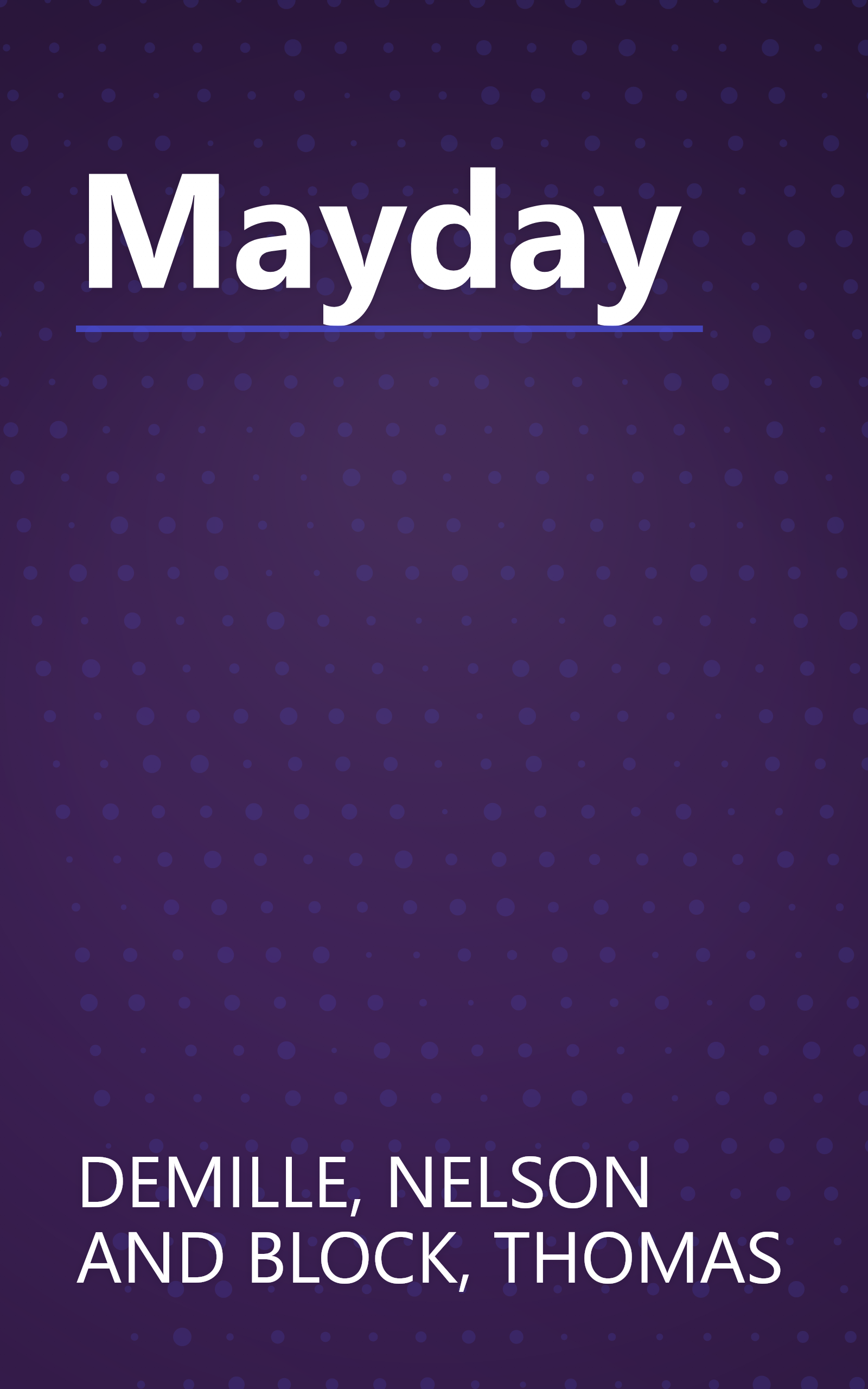 Mayday book cover