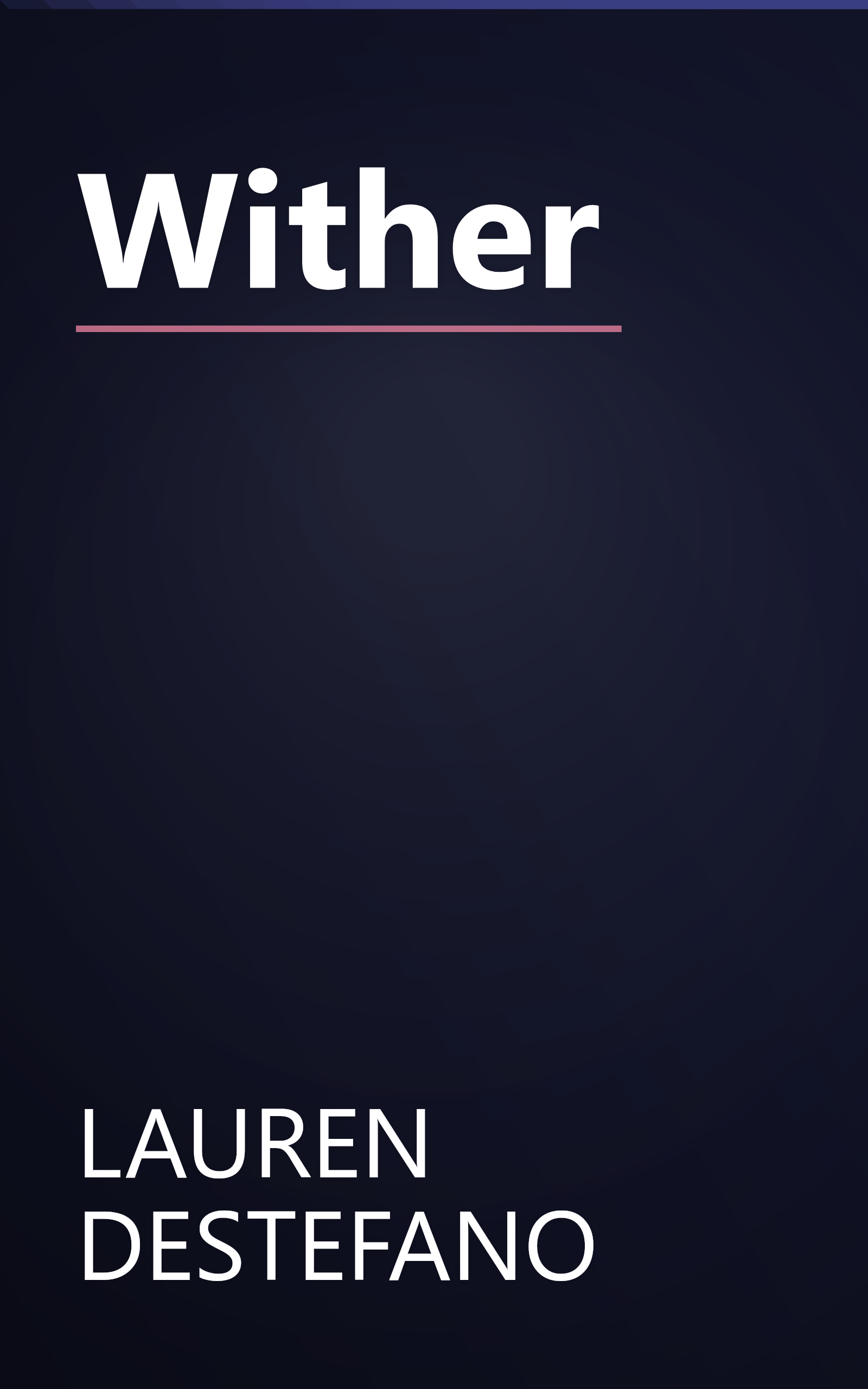 Wither book cover