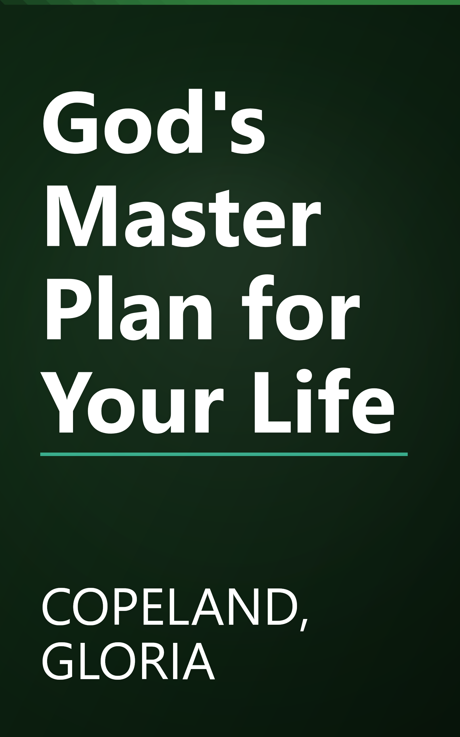 God's Master Plan for Your Life book cover