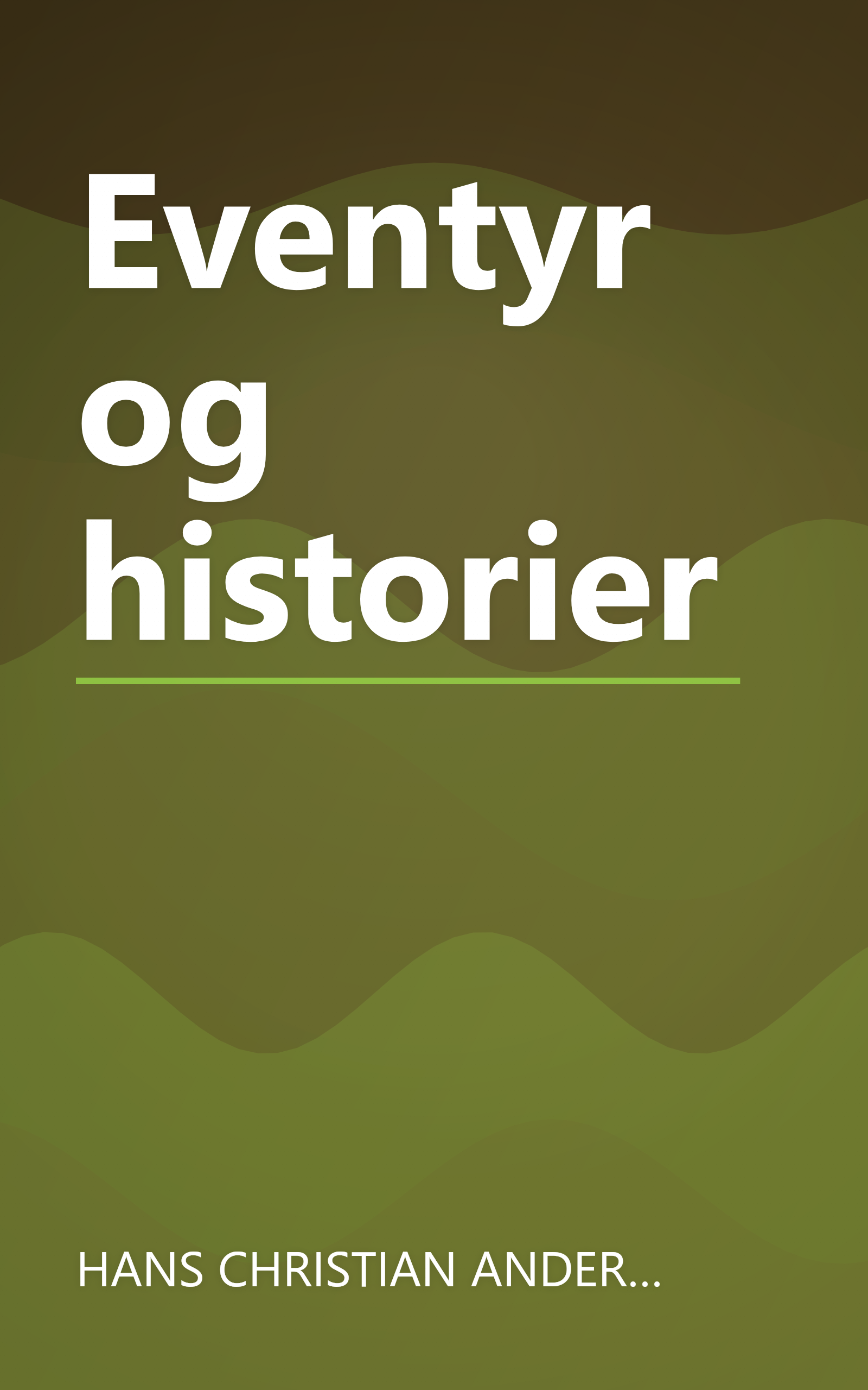 Eventyr og historier book cover