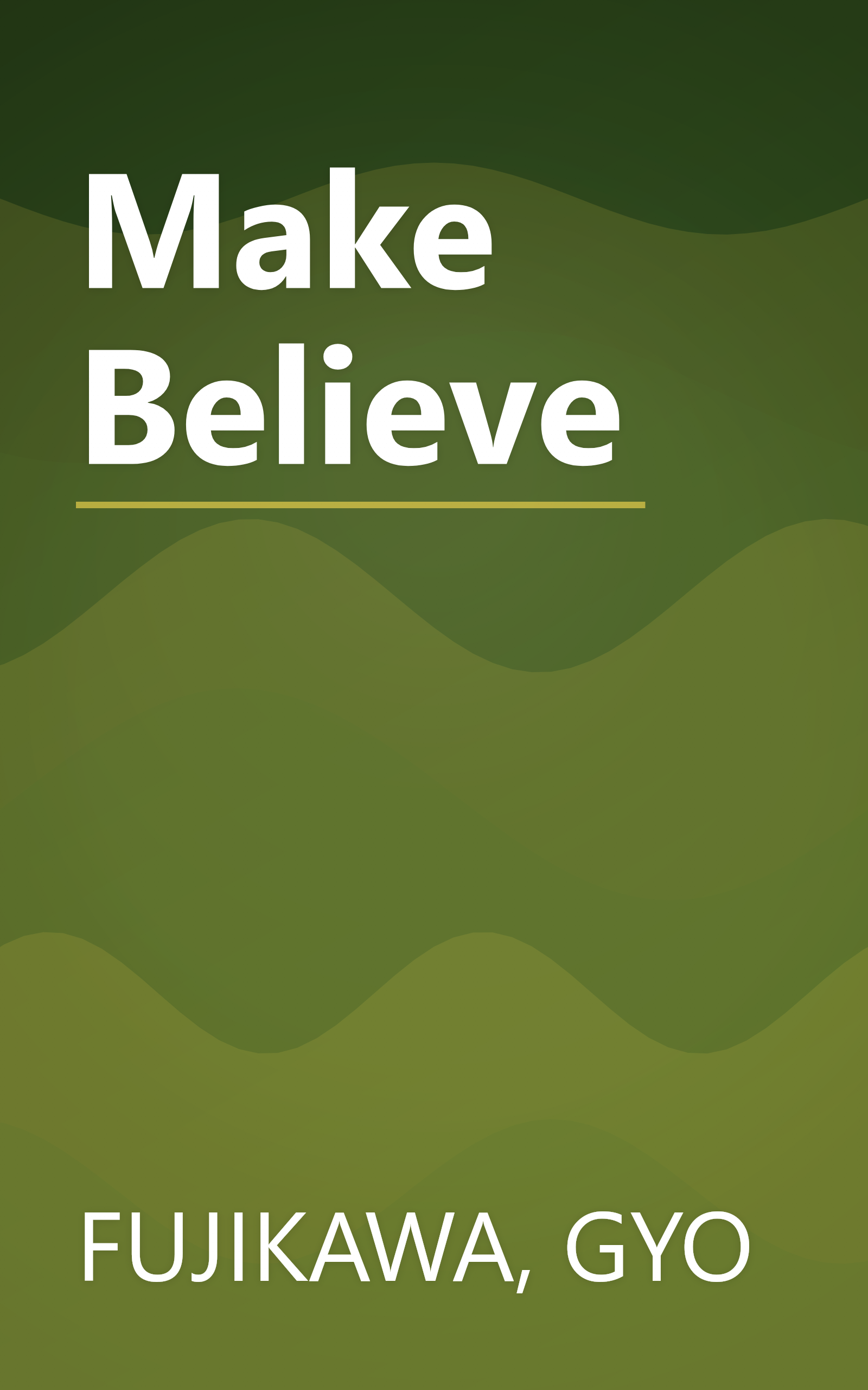 Make Believe book cover
