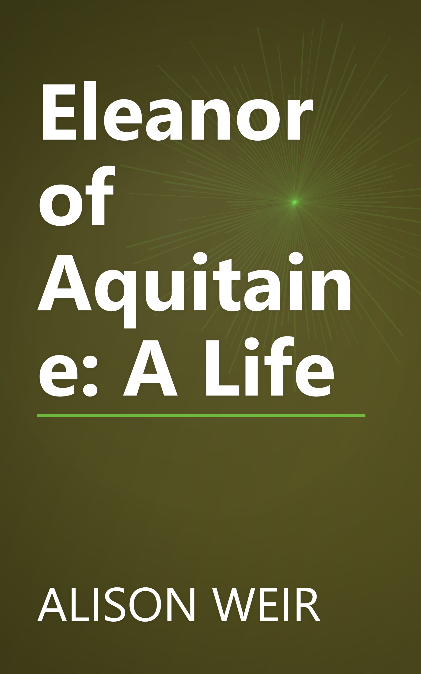 Eleanor of Aquitaine: A Life book cover