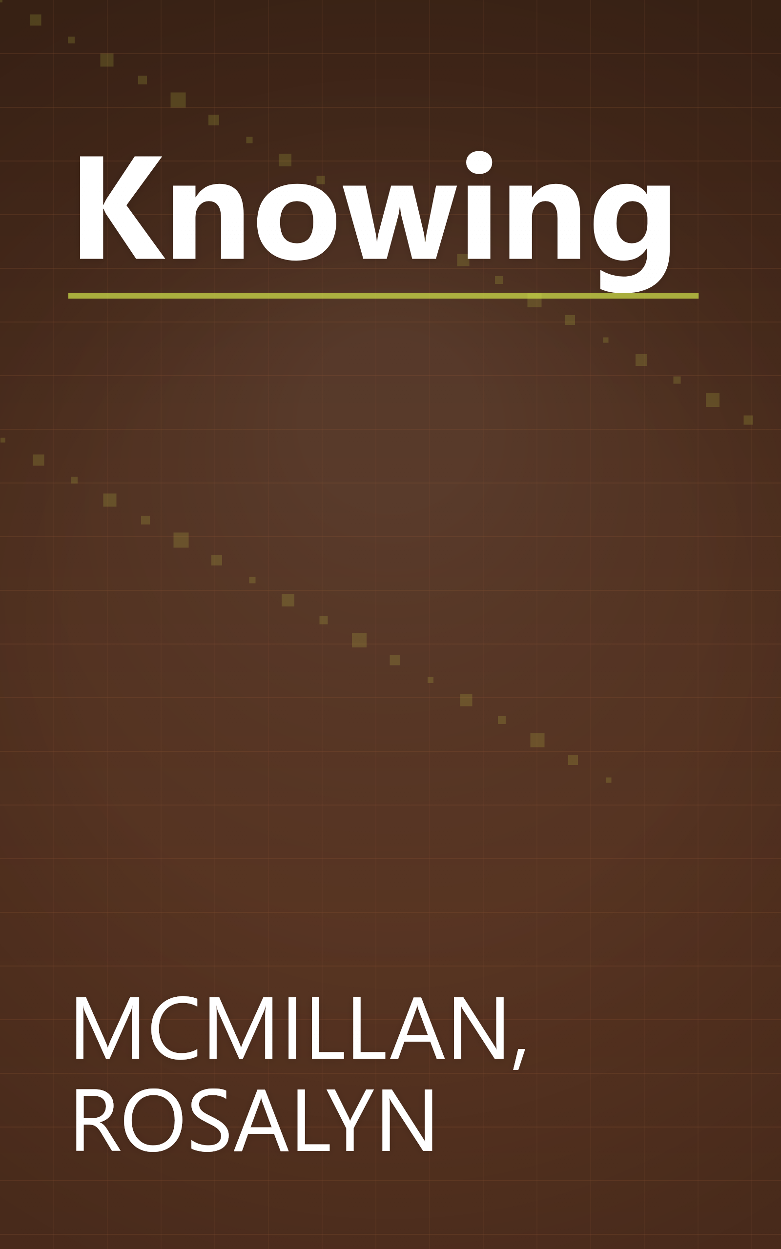 Knowing book cover