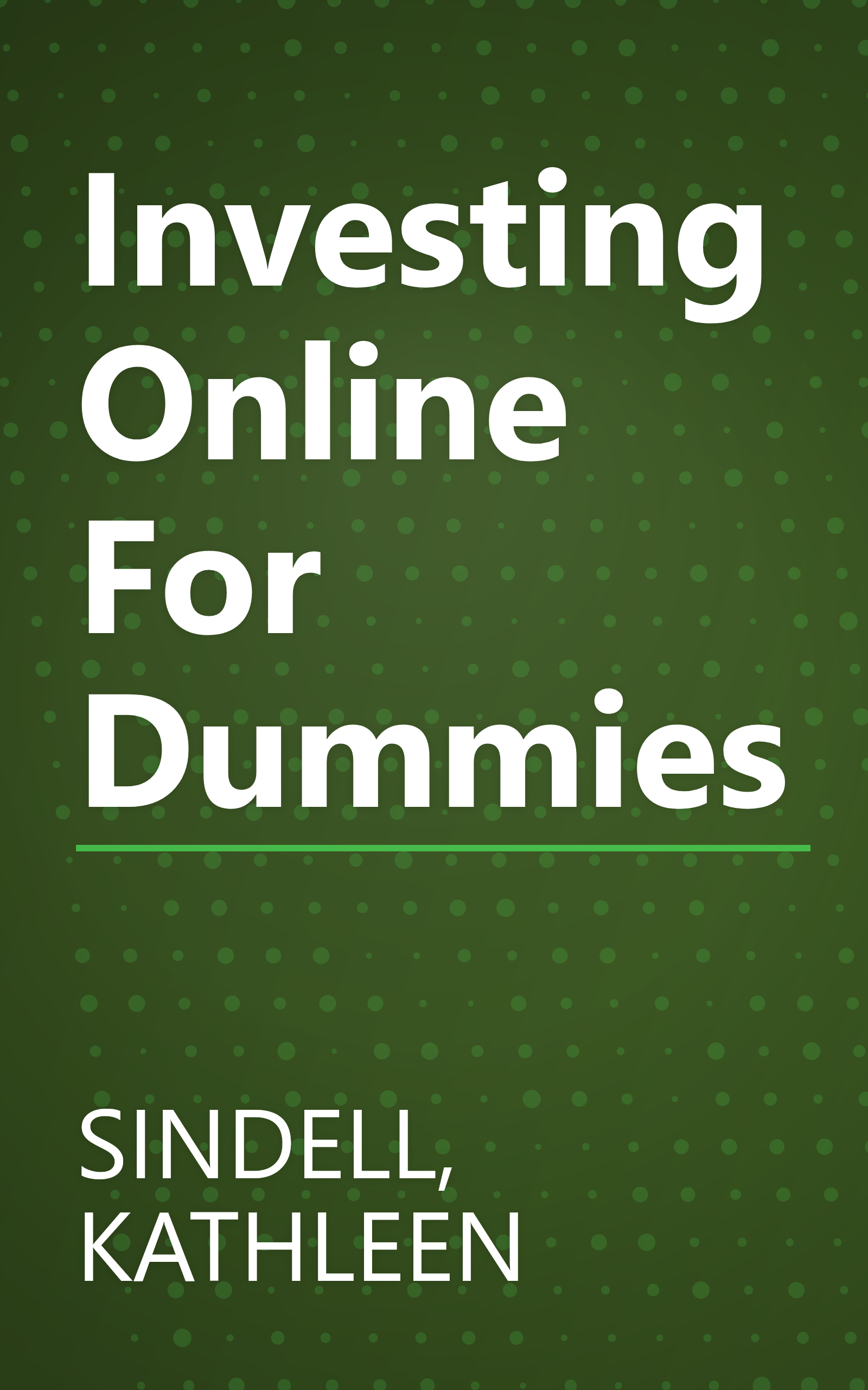 Investing Online For Dummies book cover