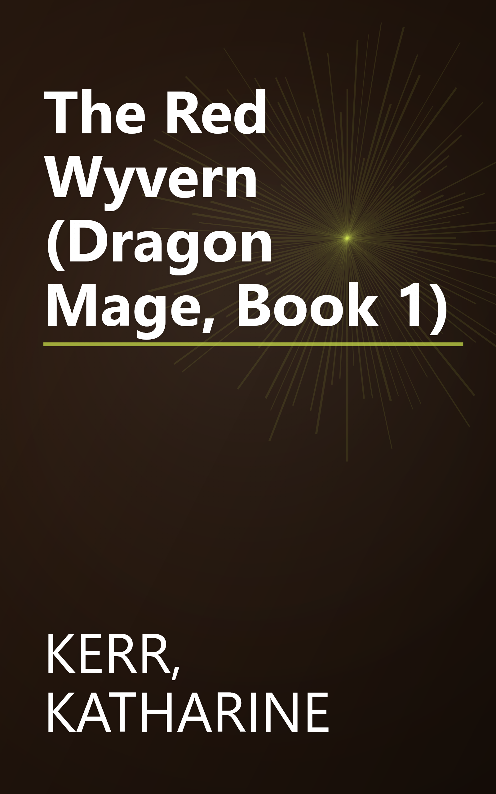 The Red Wyvern (Dragon Mage, Book 1) book cover