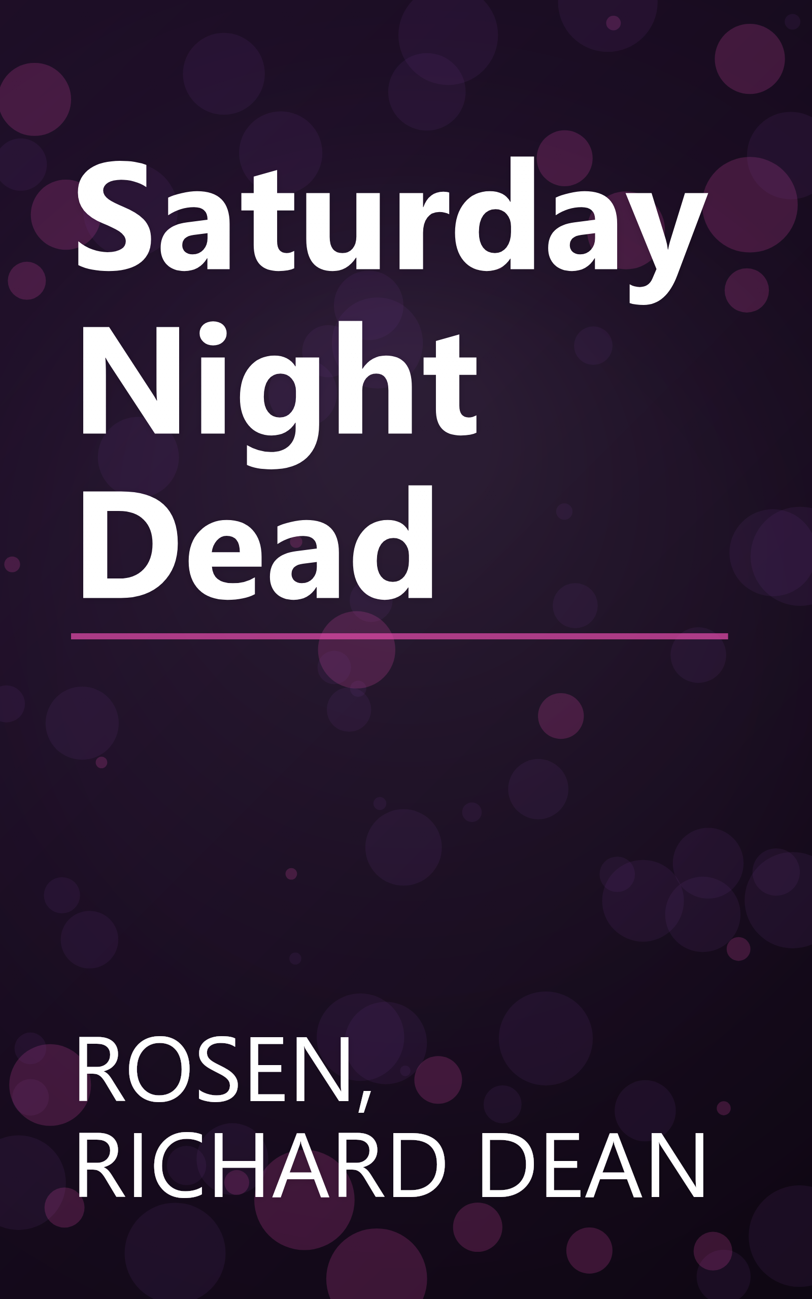 Saturday Night Dead book cover