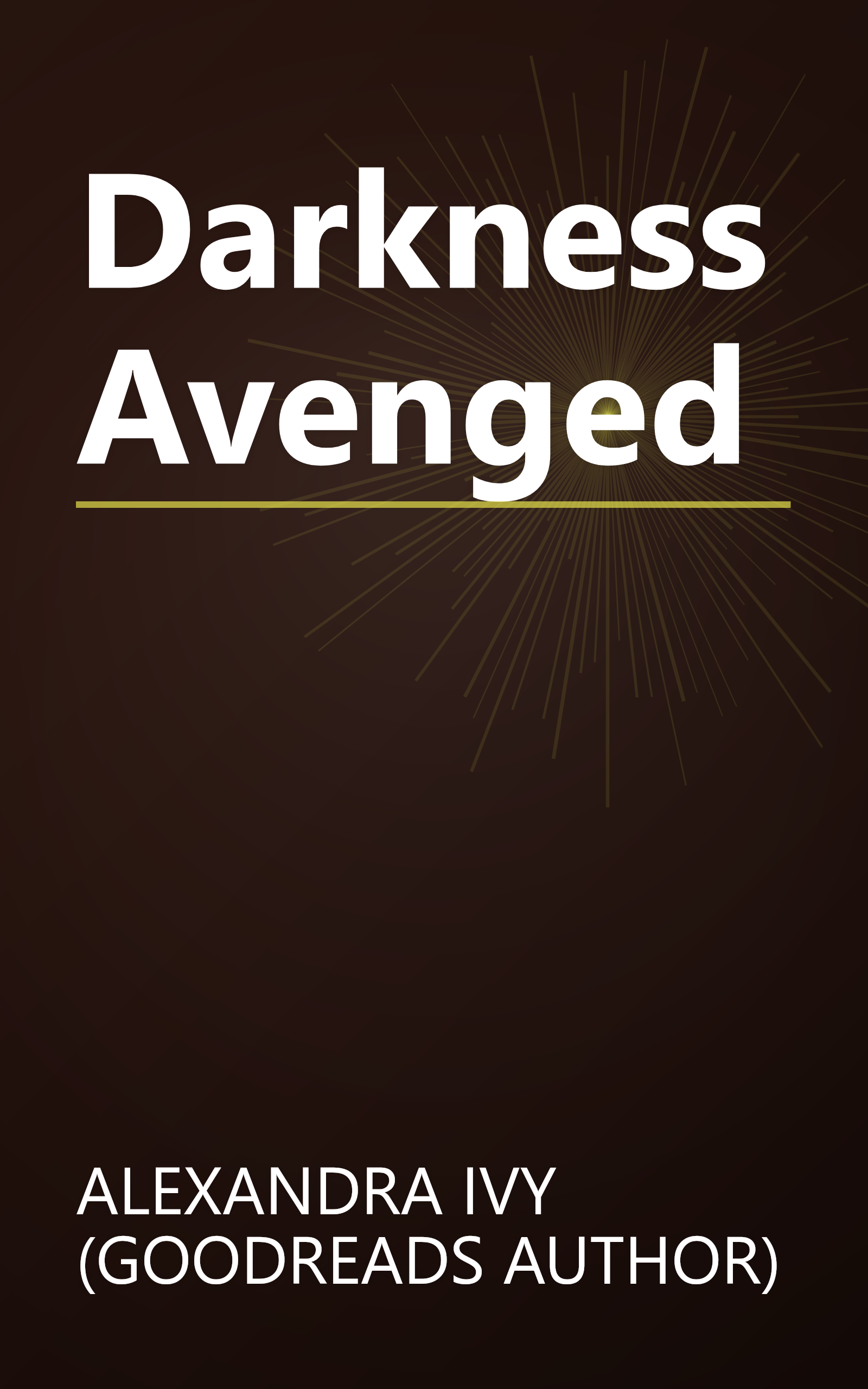 Darkness Avenged book cover