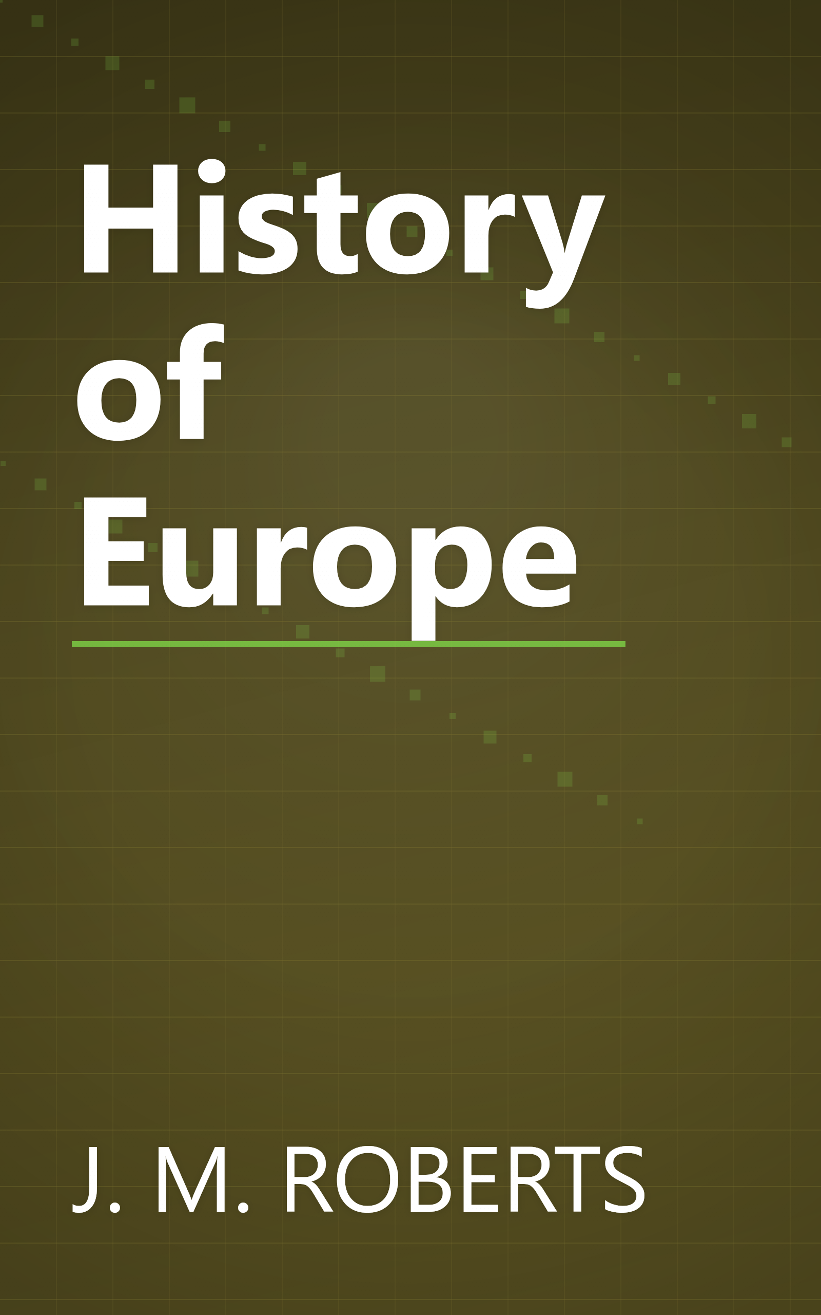History of Europe book cover