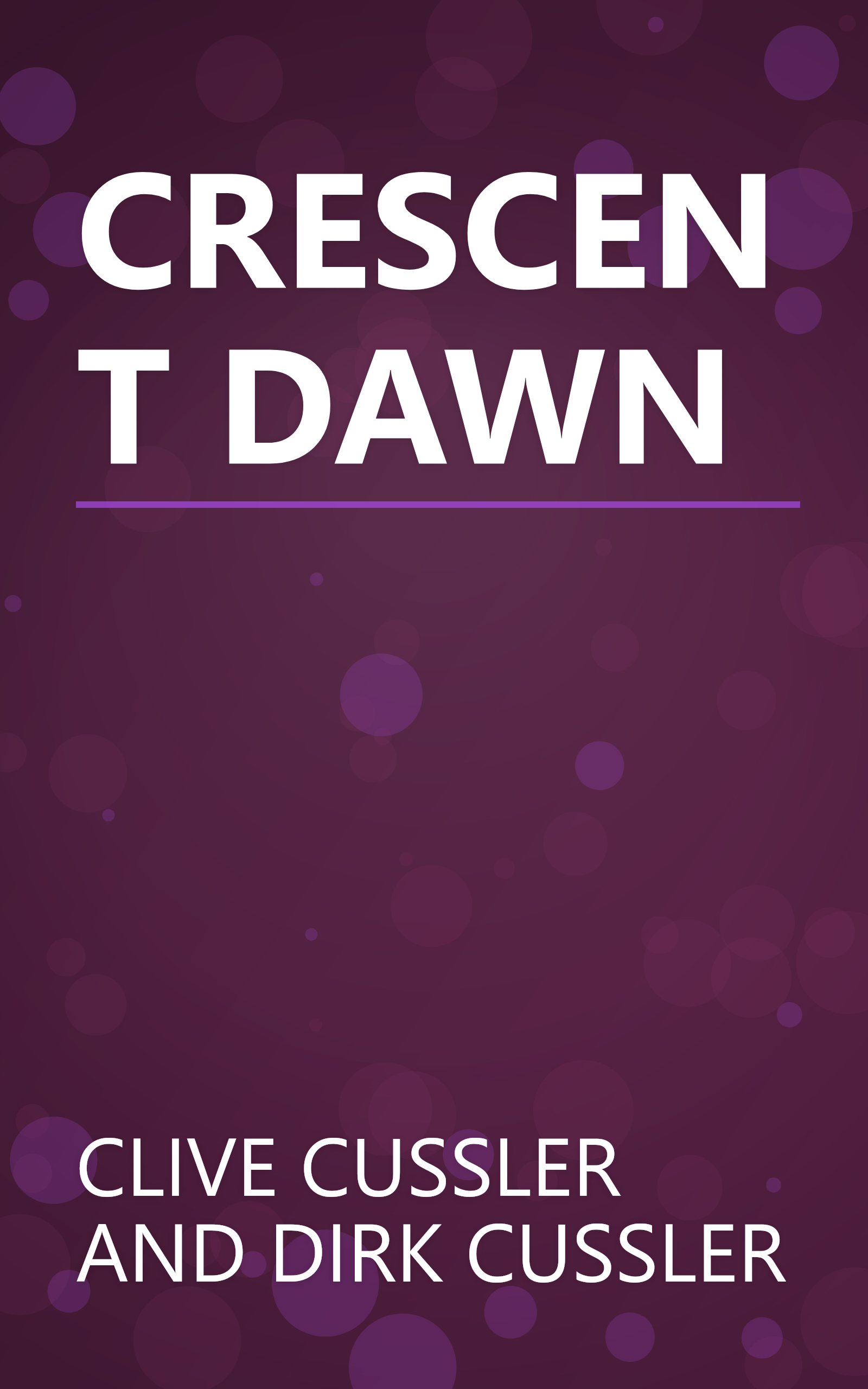 CRESCENT DAWN book cover