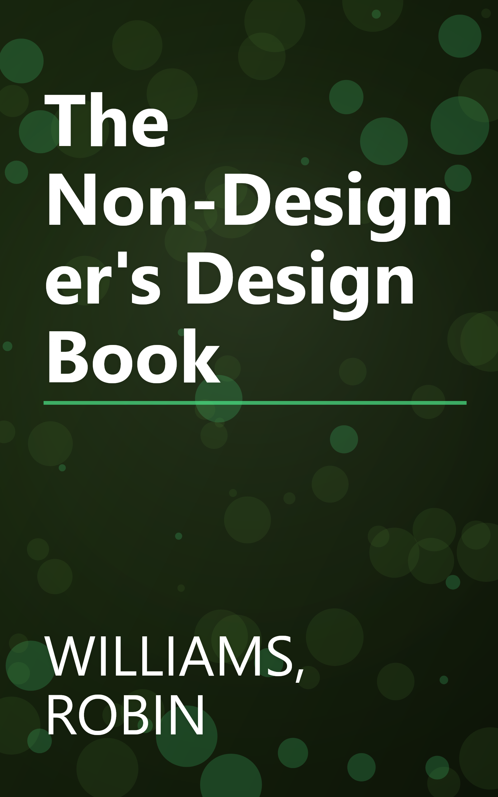 The Non-Designer's Design Book book cover