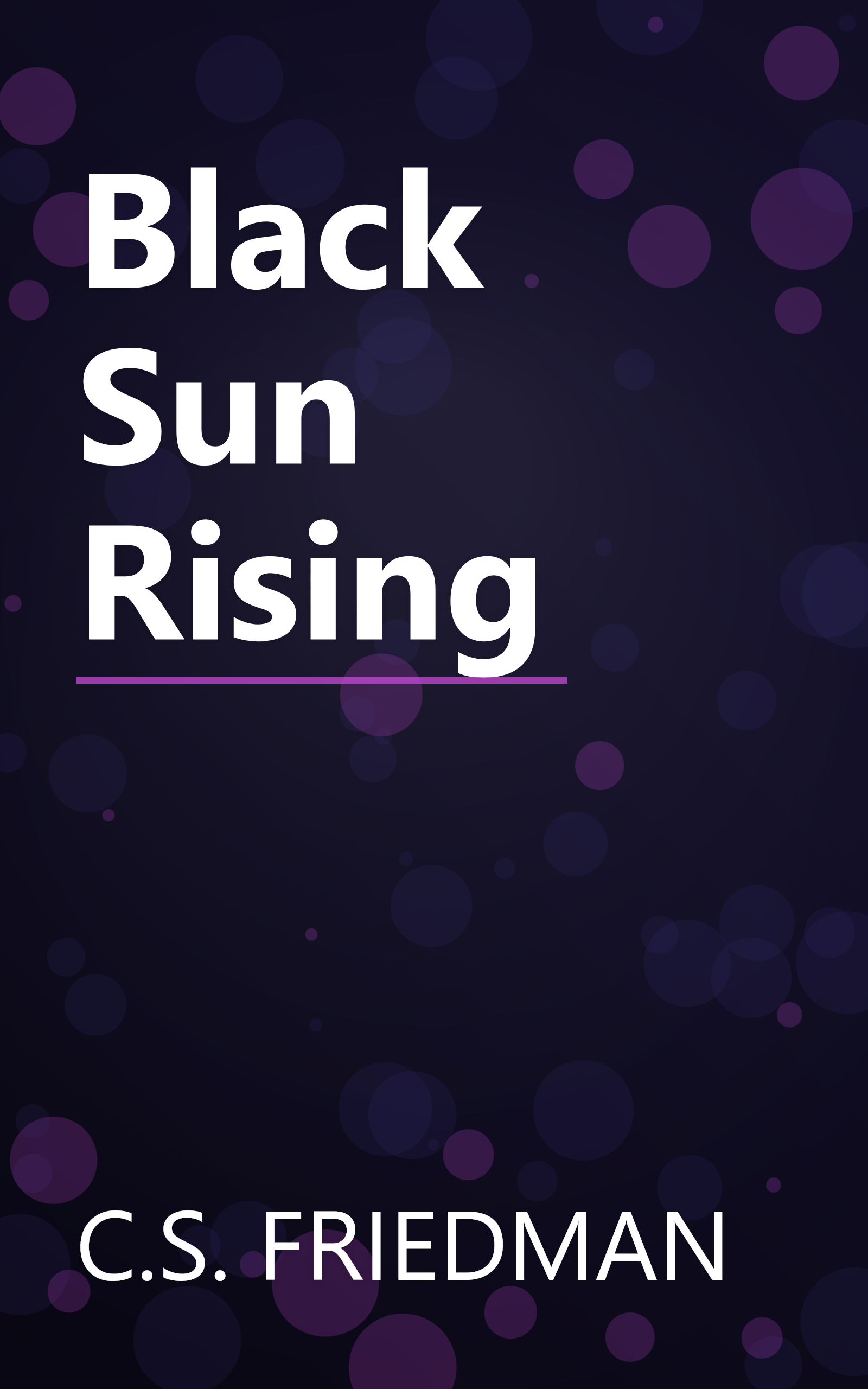 Black Sun Rising book cover
