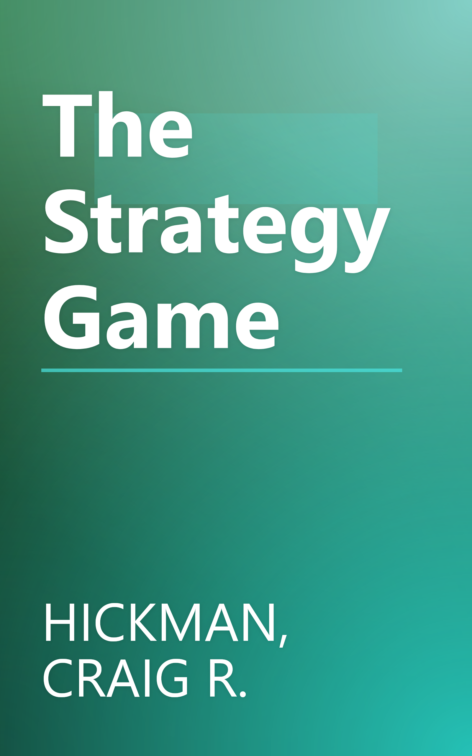 The Strategy Game book cover