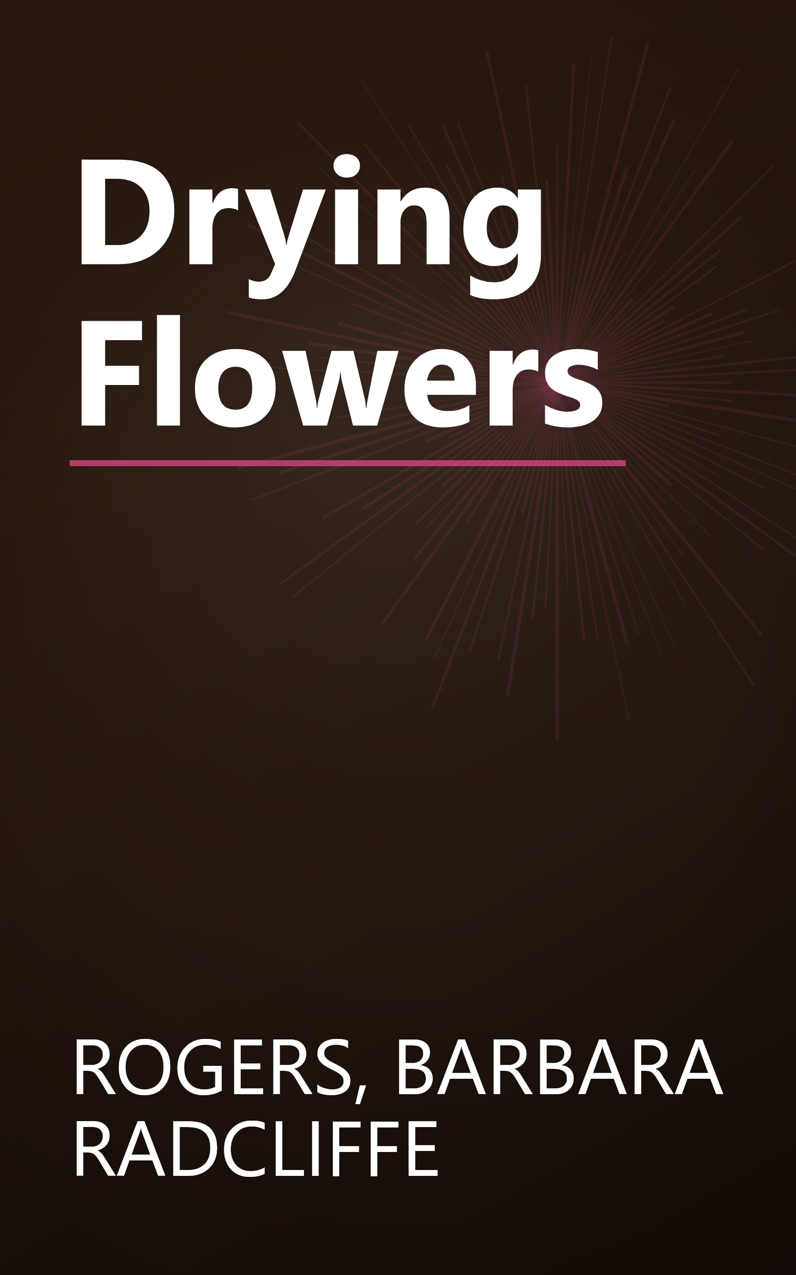 Drying Flowers book cover