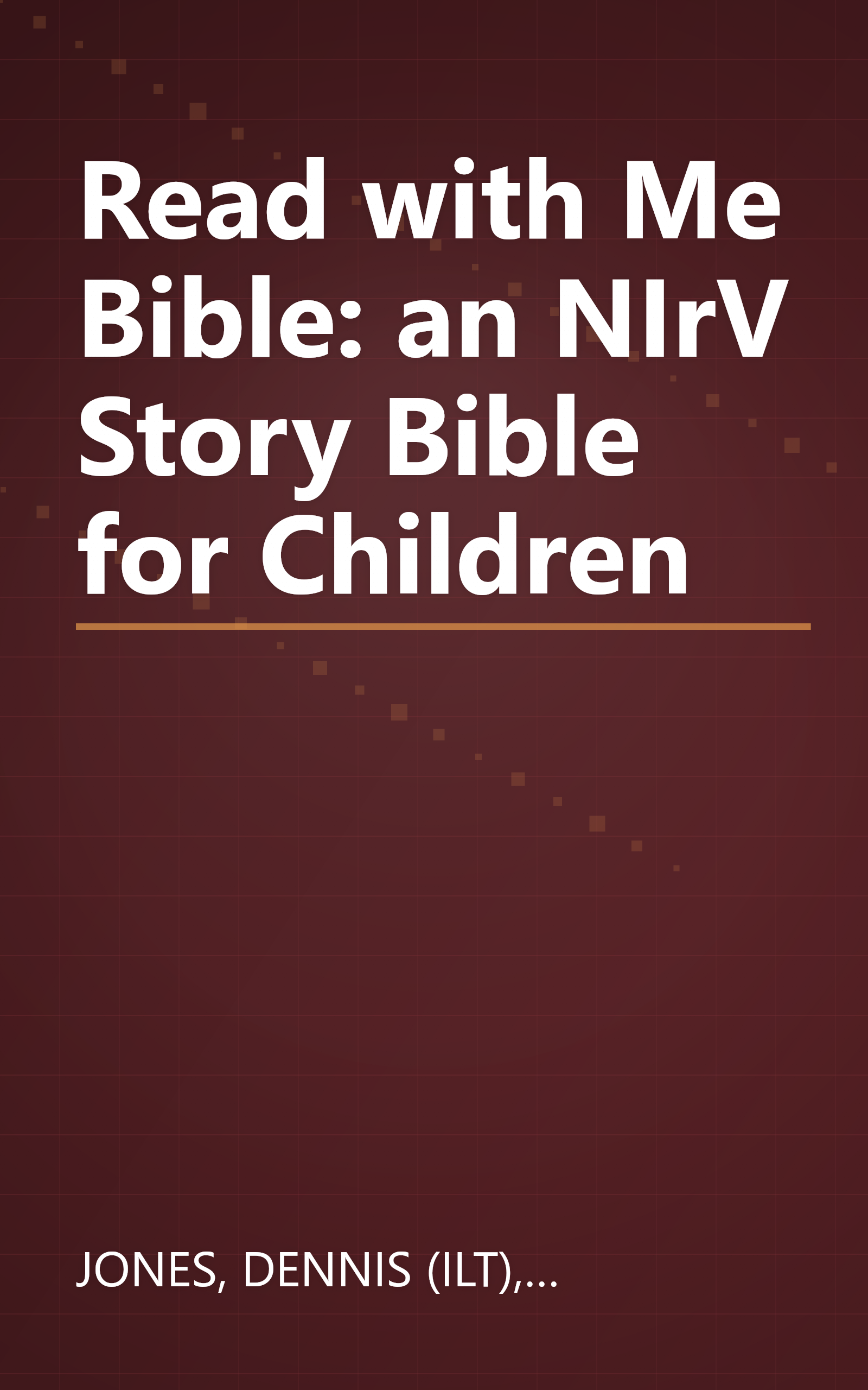 Read with Me Bible: an NIrV Story Bible for Children book cover