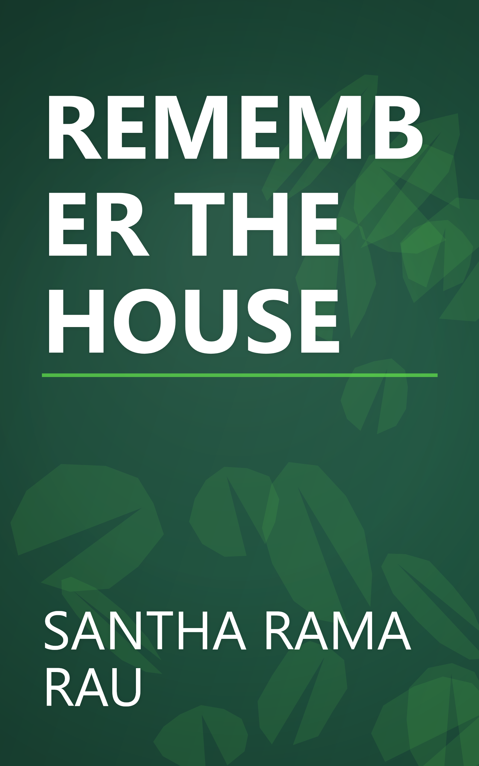 REMEMBER THE HOUSE book cover