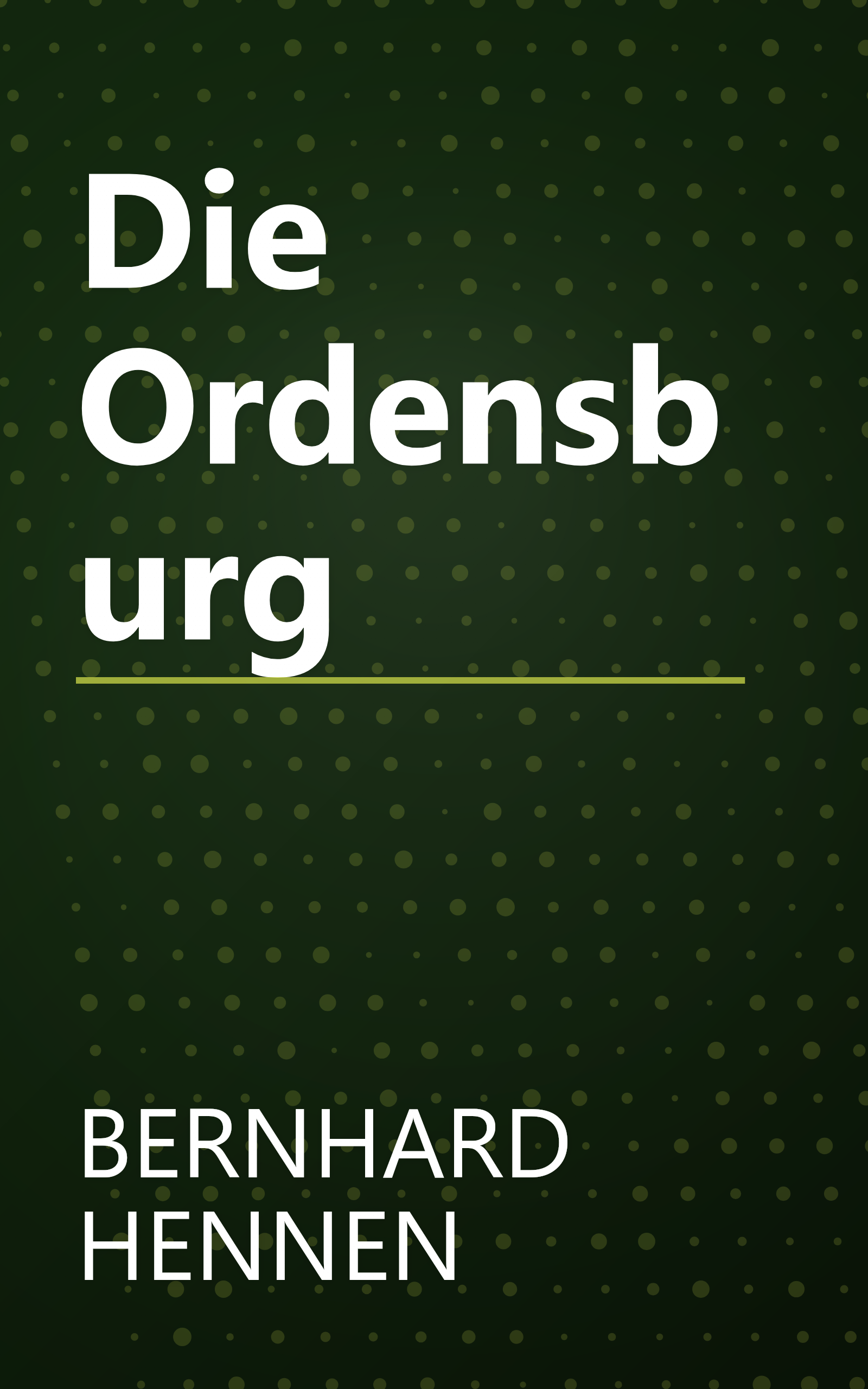 Die Ordensburg book cover