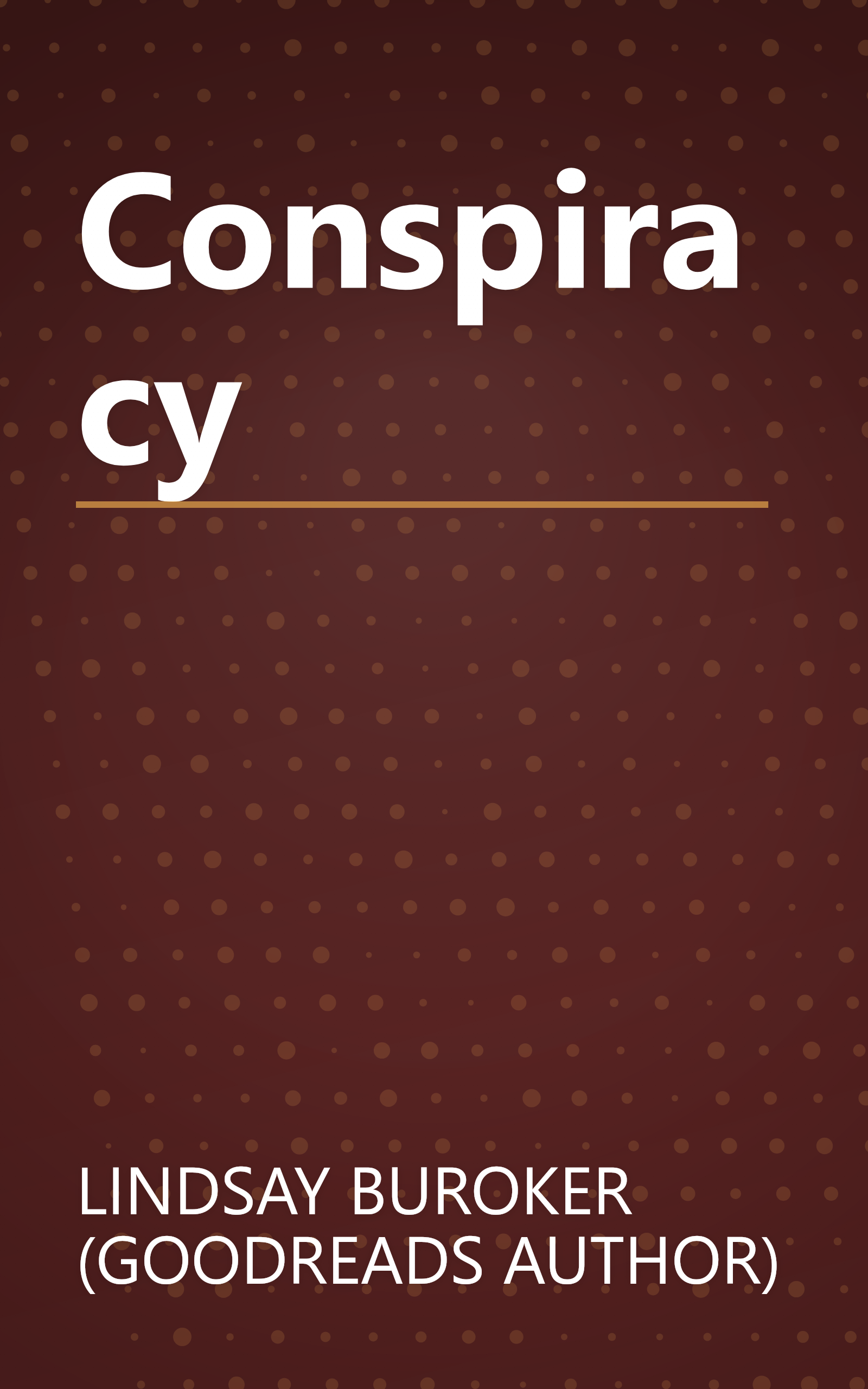 Conspiracy book cover