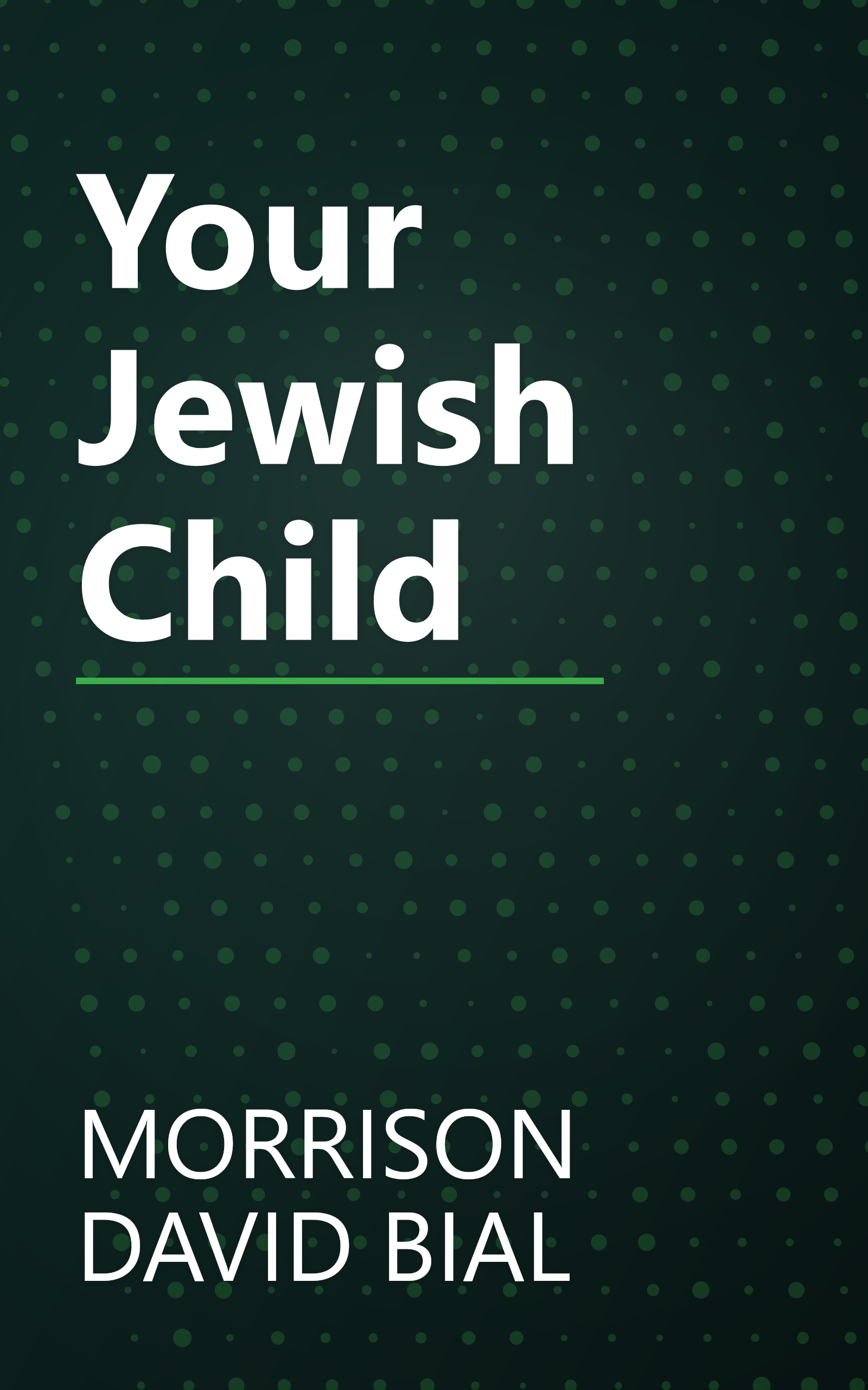 Your Jewish Child book cover