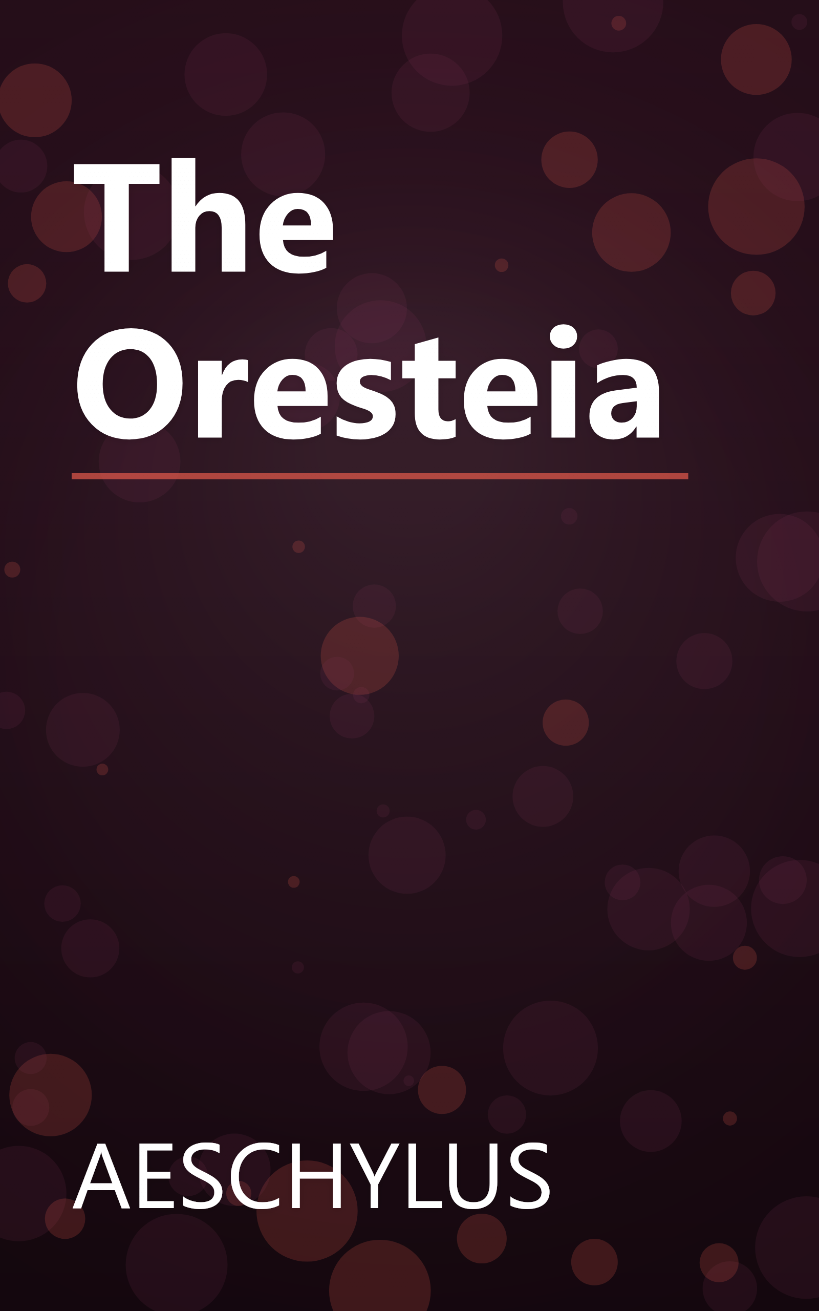 The Oresteia book cover