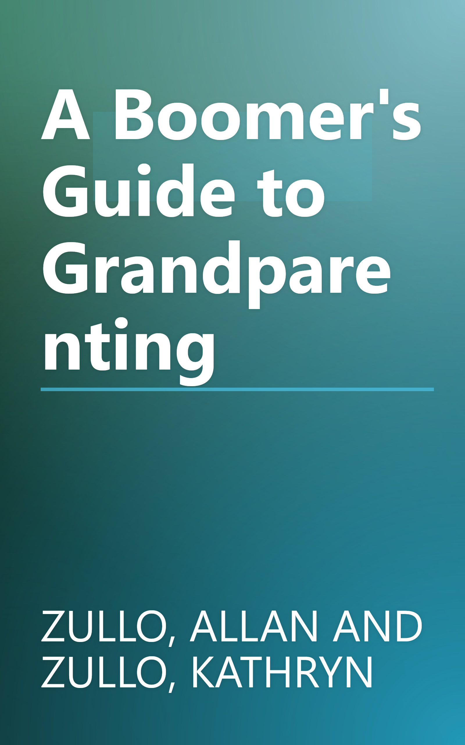 A Boomer's Guide to Grandparenting book cover